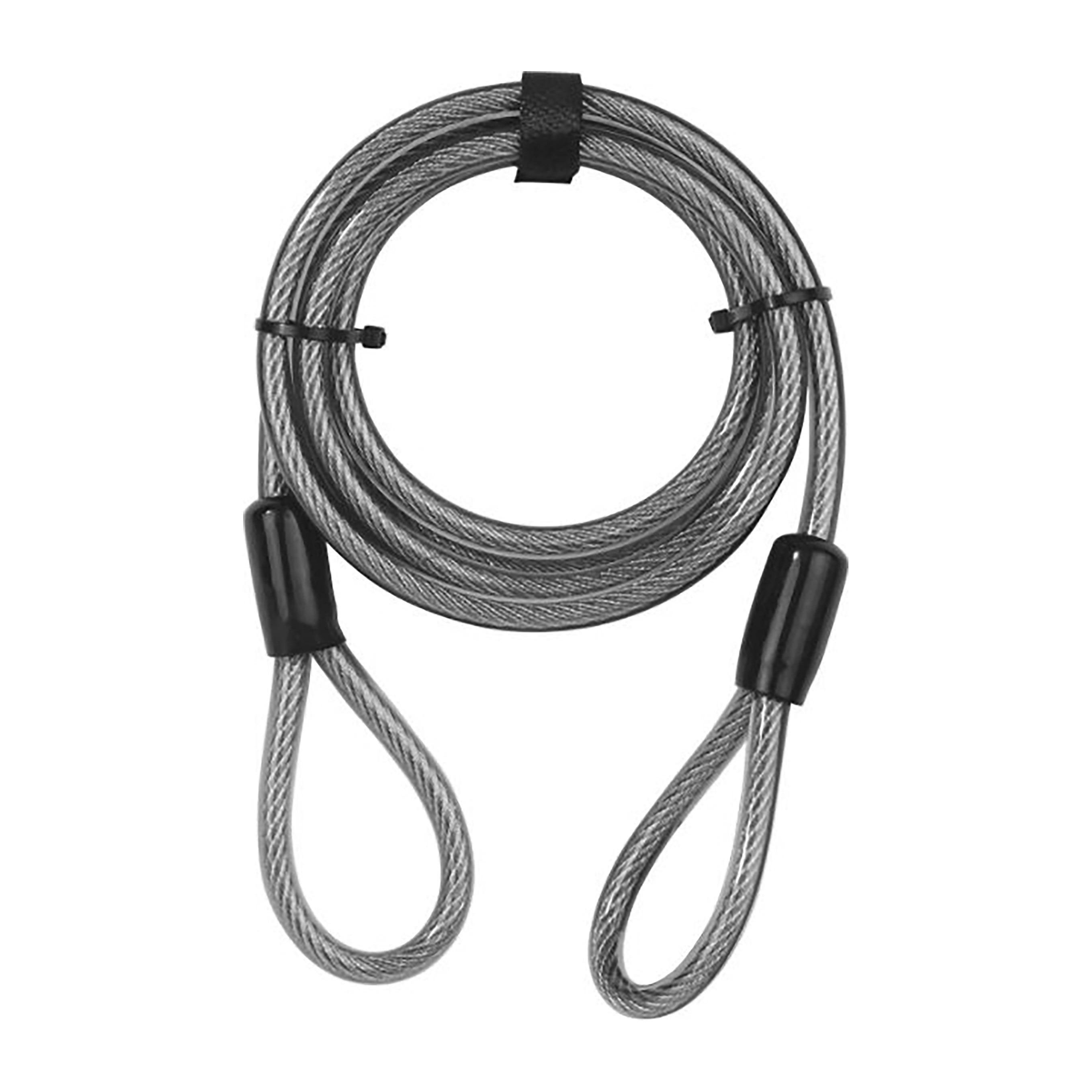 CAVO YALE PER BICICLETTA 220 cm Ø 10 mm FILO DI ACCIAIO INTRECCIATO ...