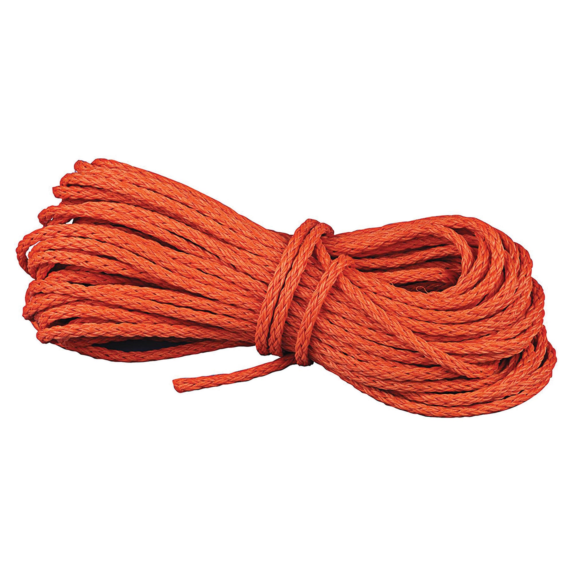 CORDA DI SALVATAGGIO POLIETILENE ARANCIO Ø 8 mm 30 m CARICO ROTTURA 400 kg