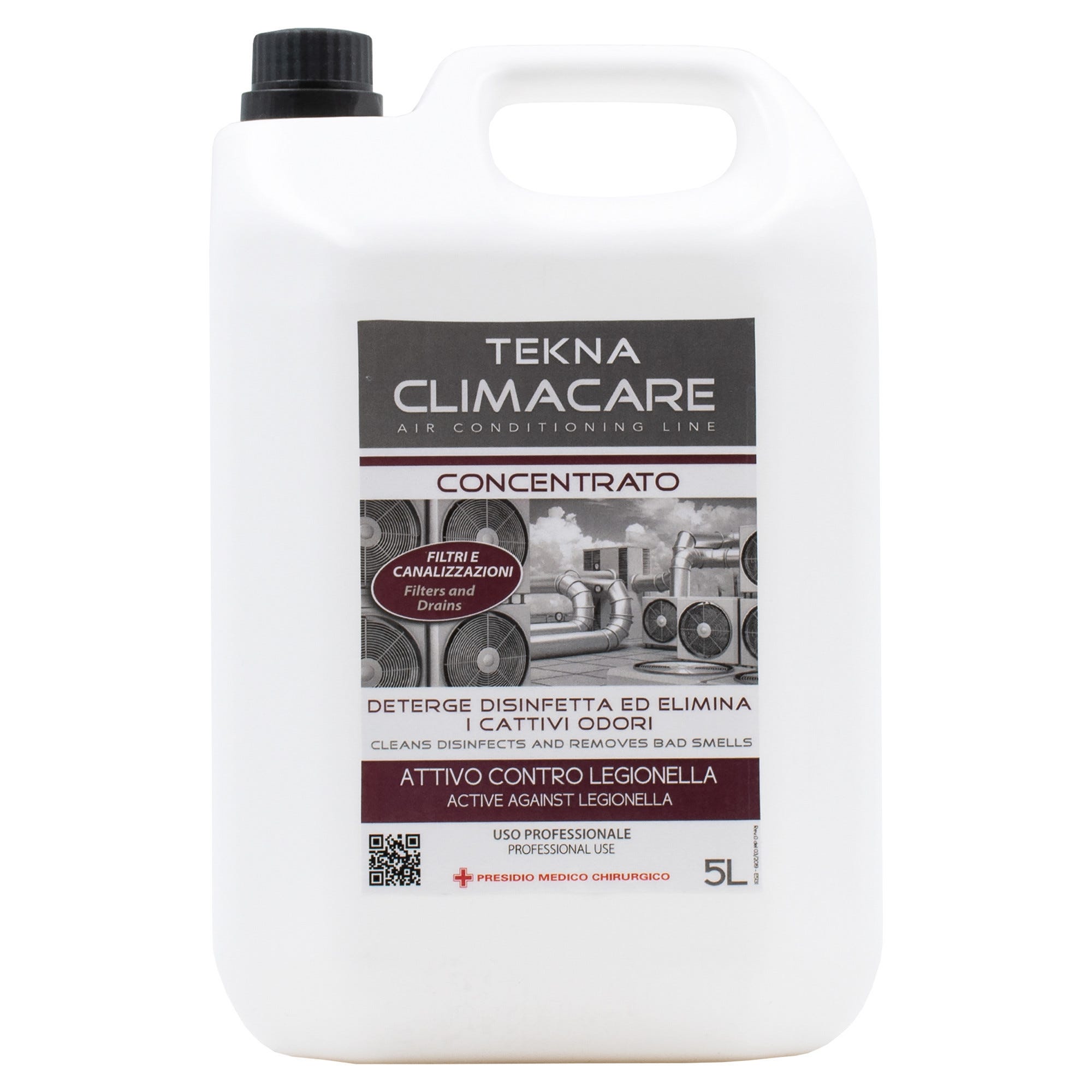 DETERGENTE CLIMACARE TEKNA 5 l CONCENTRATO PRESIDIO MEDICO CHIRURGICO