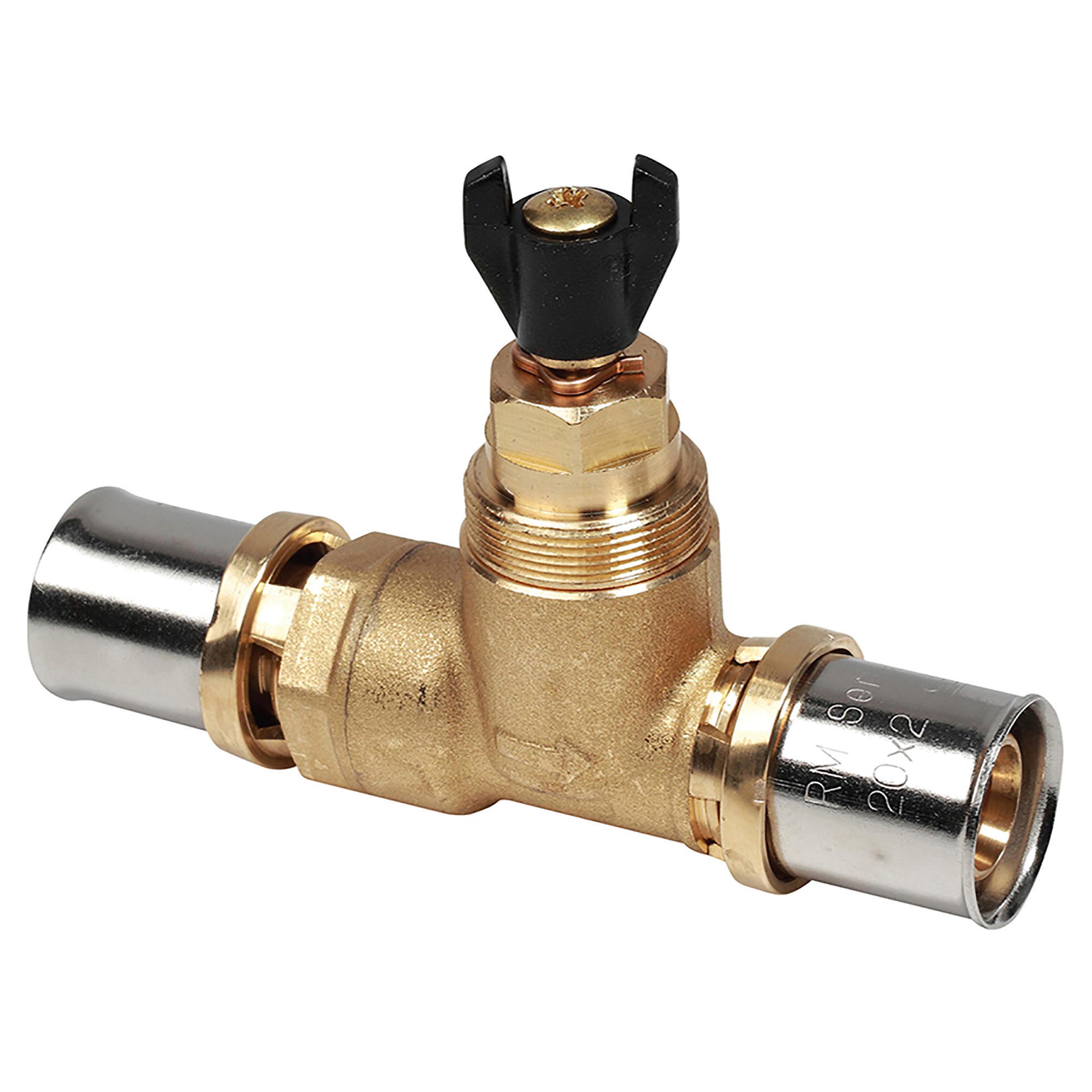 RUBINETTO INCASSO PRESS FIT GIACOMINI MULTISTRATO Ø 16 mm PROFILO ...