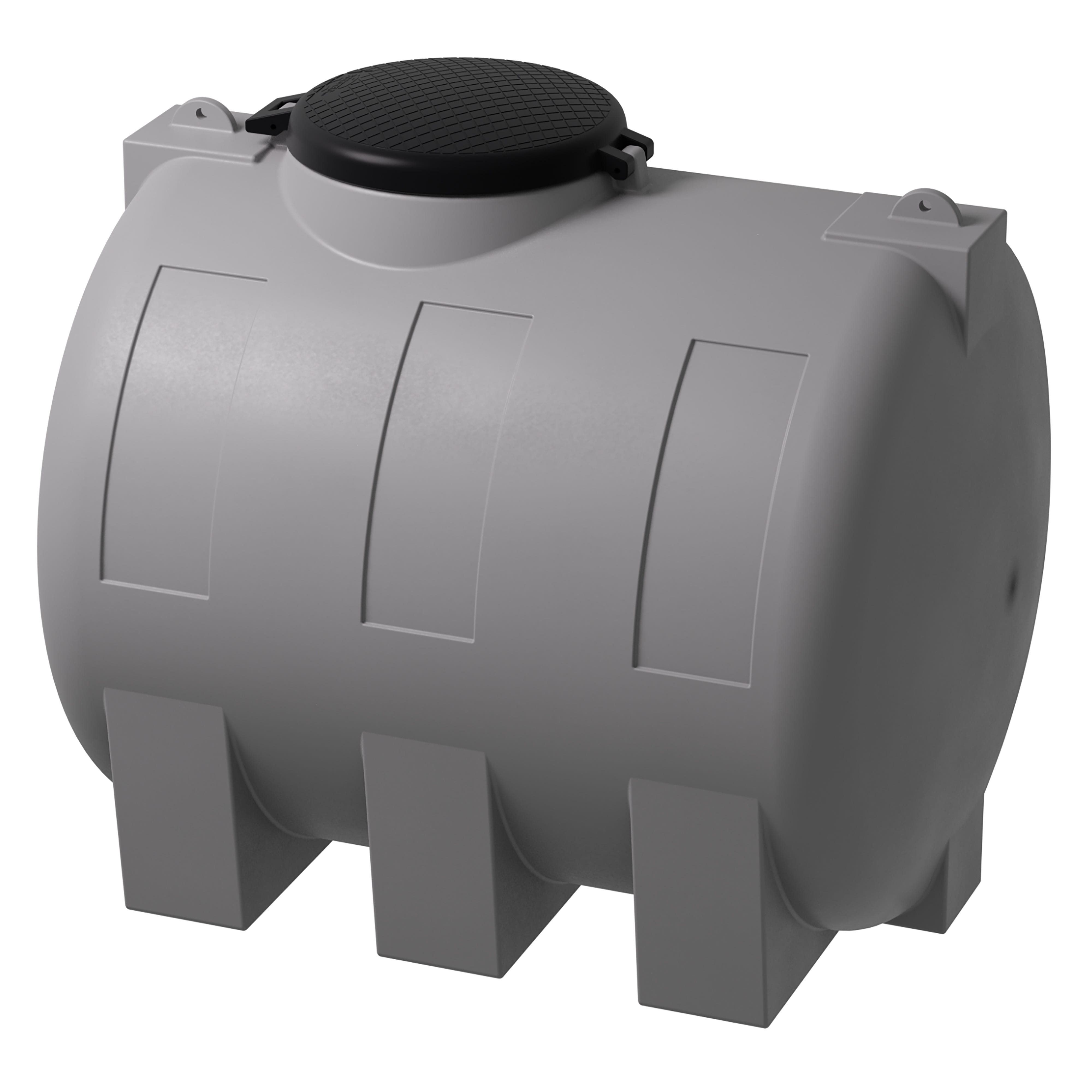 CISTERNA 500 l GRIGIO IN POLIETILENE POTABILE O LIQUIDI