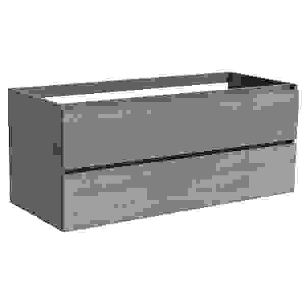 BASE DOLOMITE IN LEGNO ROVERE TARTUFO 2 CASSETTI 120x50x50 cm (LxHxP)