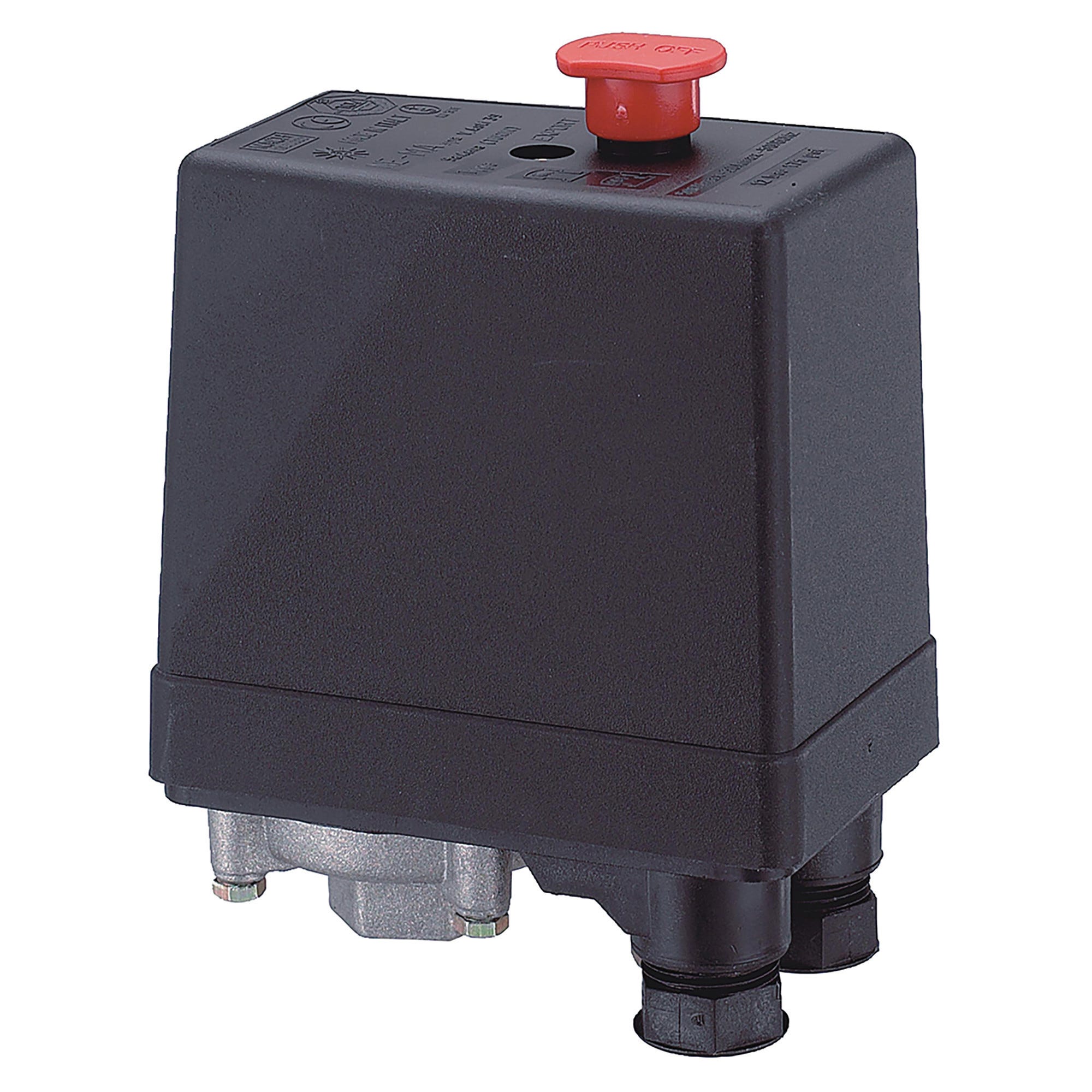 PRESSOSTATO 4 VIE MONOFASE PER ARIA COMPRESSA CON FILTRO