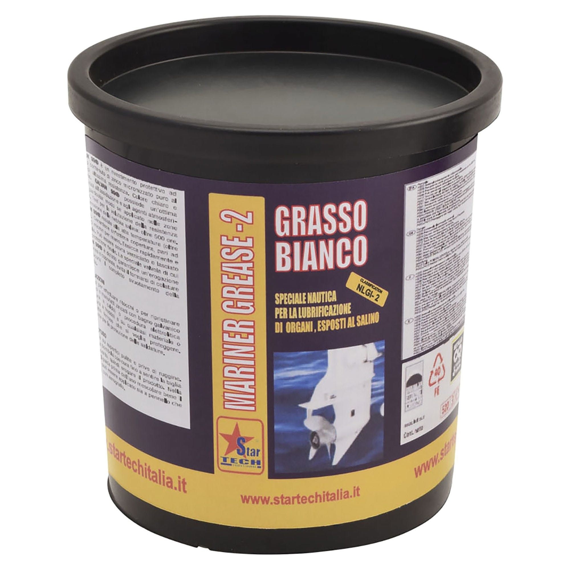 GRASSO BIANCO PER NAUTICA LATTA 500 ml STAR-TECH MARINER GREASE2 ...