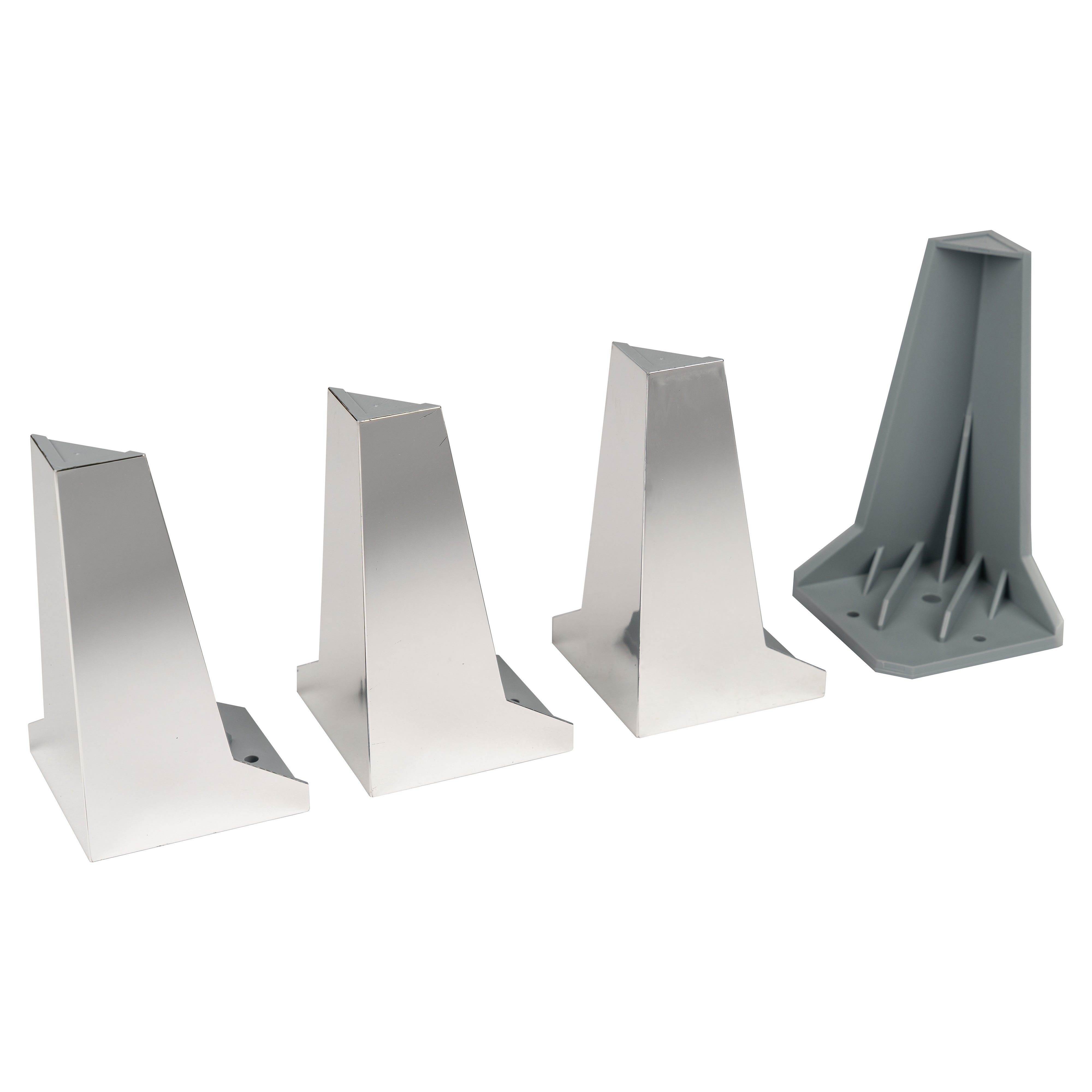 SET 4 PIEDI APPOGGIO PER BASE LAUNDRY E UNIVERSAL 14x14x13 cm (LxPxH)