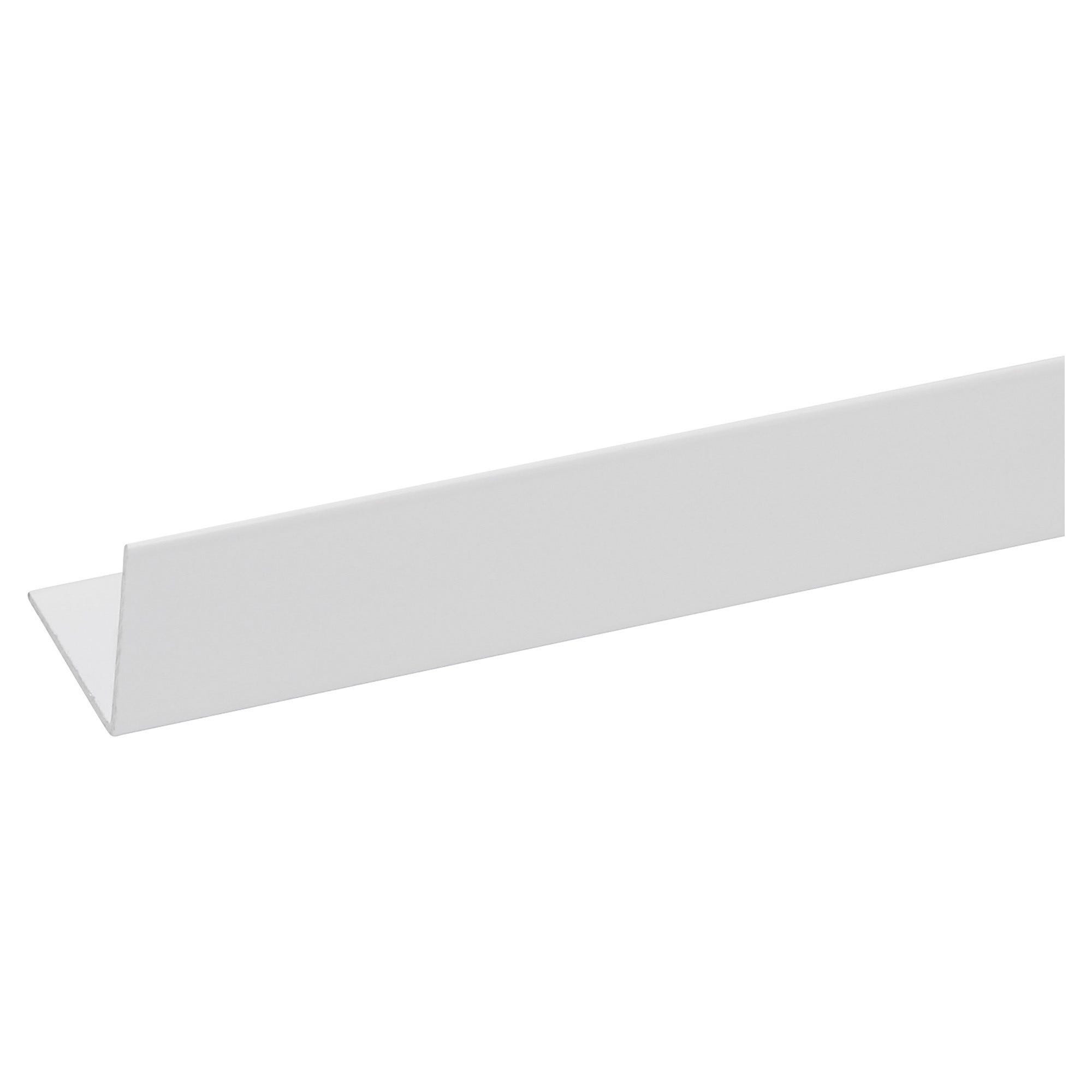 ANGOLARE PVC ADESIVO 19,5x19,5x1,5 mm 1 m BIANCO