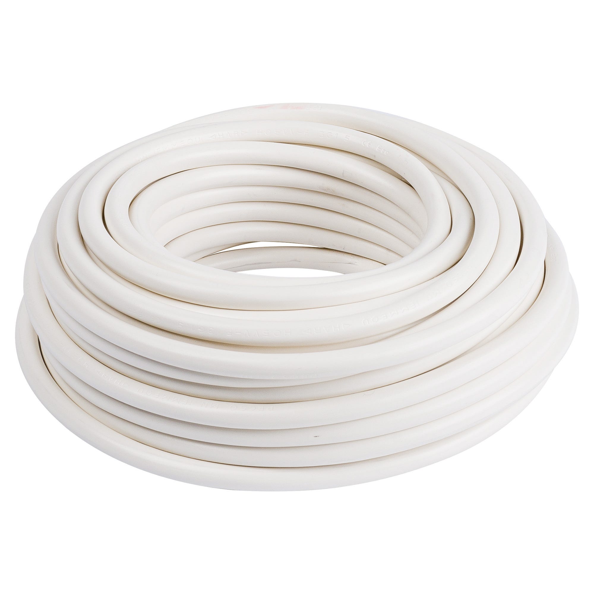 CAVO MULTIPOLARE H05VV-F 3G1,5 BIANCO MATASSA DA 15 m