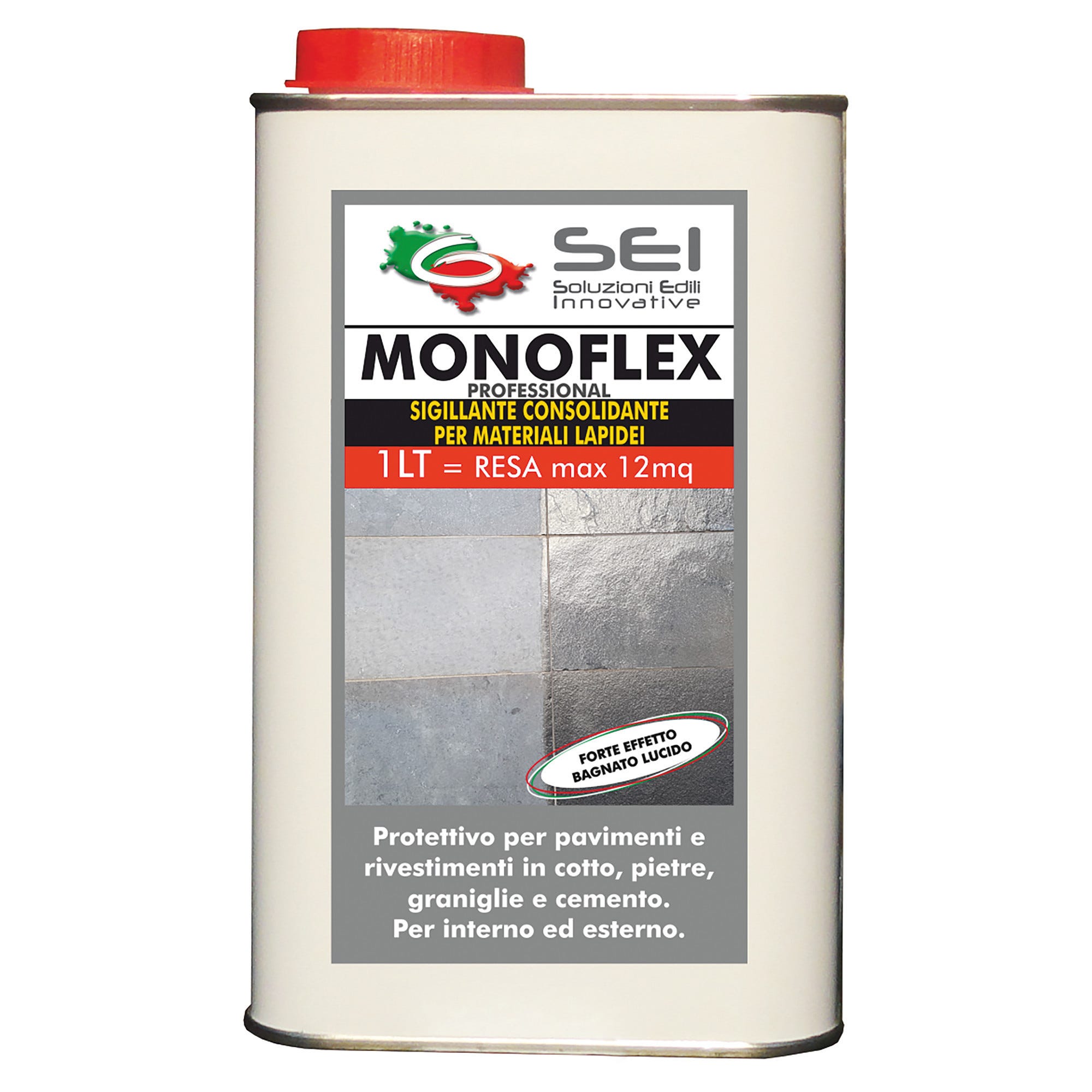 MONOFLEX IMPREGNANTE 1 l PROTETTIVO PIETRA EFFETTO BAGNATO