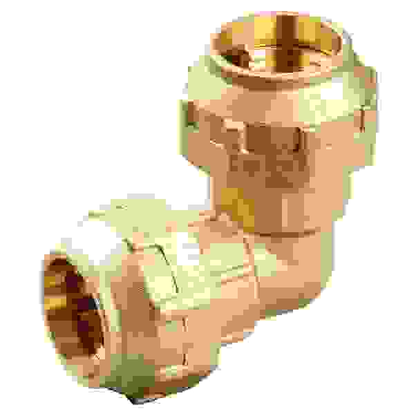 RACCORDO BANNINGER CONEX COMPRESSION OTTONE GOMITO Ø 40 x 40 mm PN16