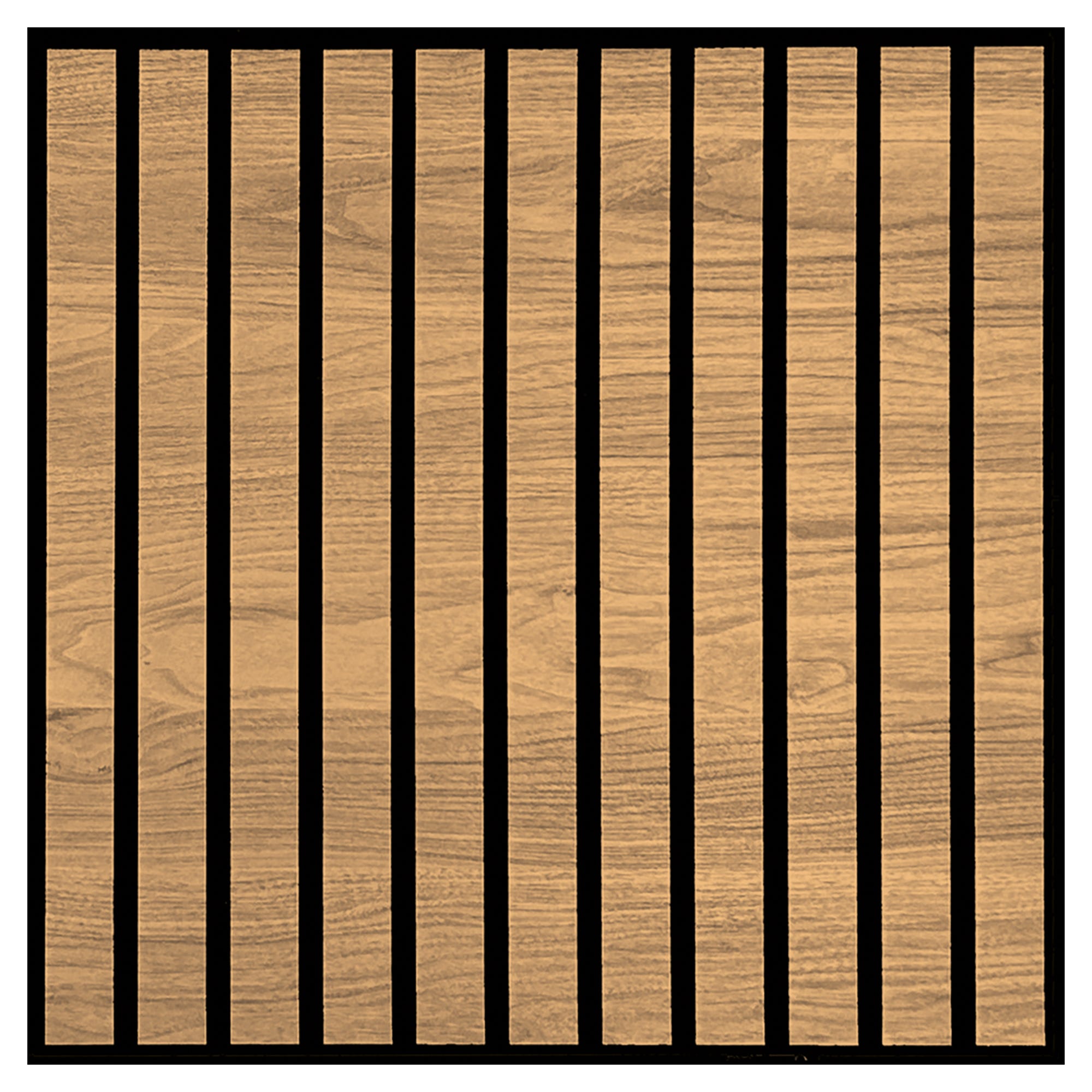 RIVESTIMENTO MDF VERTICALE L58xH58xP1,1 cm