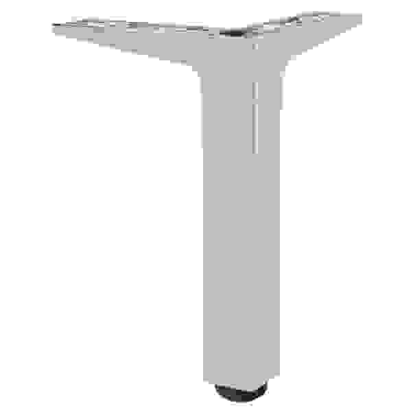 PIEDE PER MOBILE REGOLABILE 140x22x22 mm ZAMA VERNICIATO ALLUMINIO