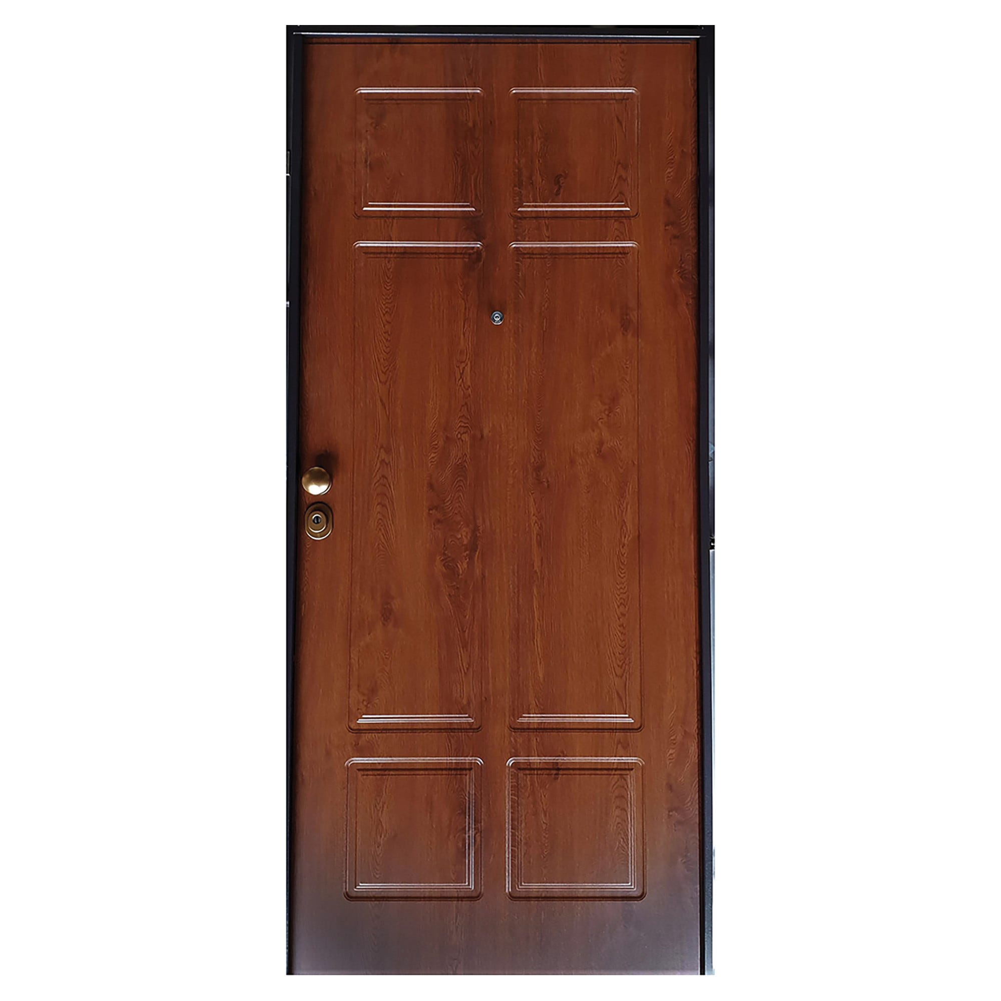 PORTA BLINDATA MILANO CLASSE 3 APERTURA SPINTA A SINISTRA 210x90 cm (HxL)