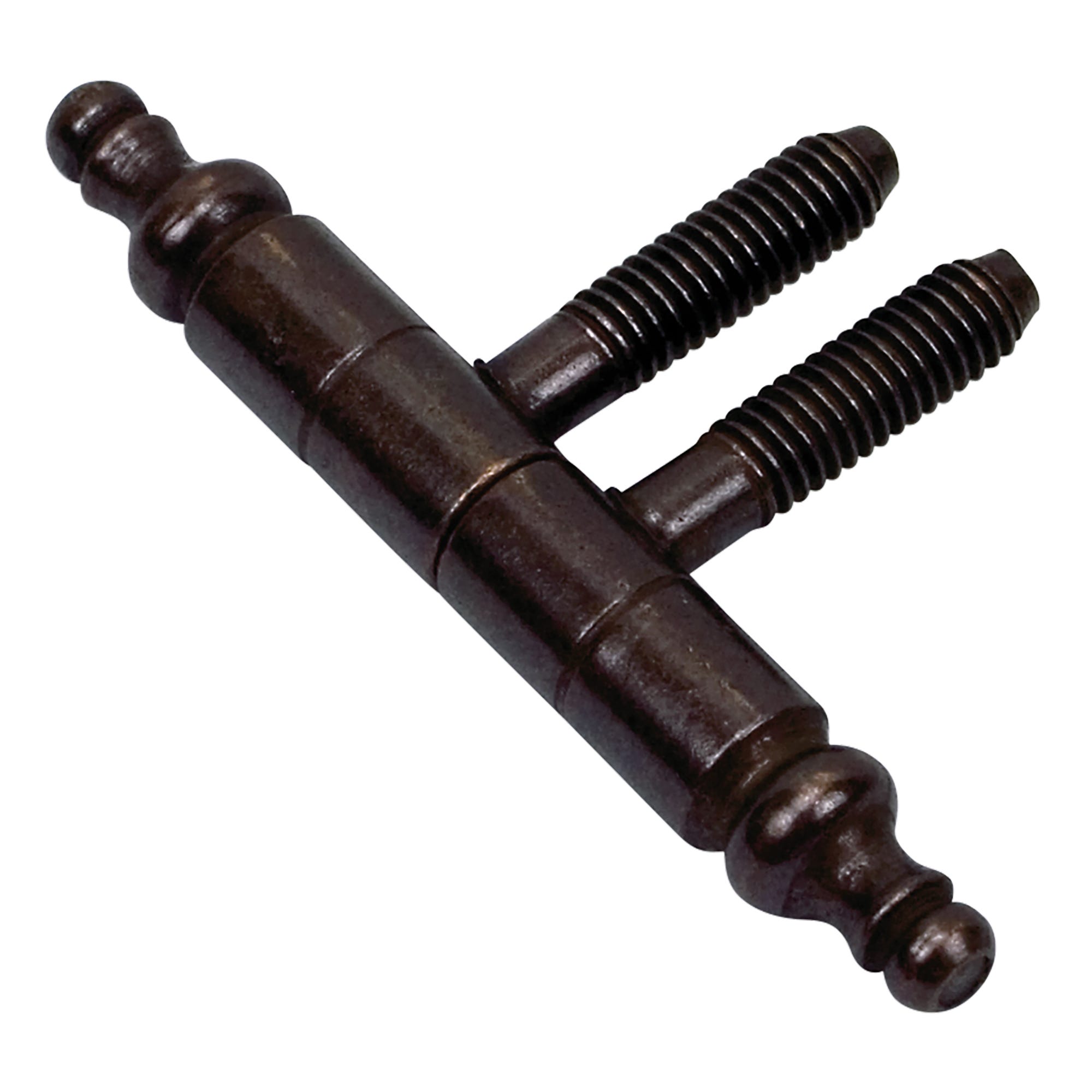CERNIERE ANUBA STILE BAROCCO Ø 9 mm BRONZATE 2 PEZZI