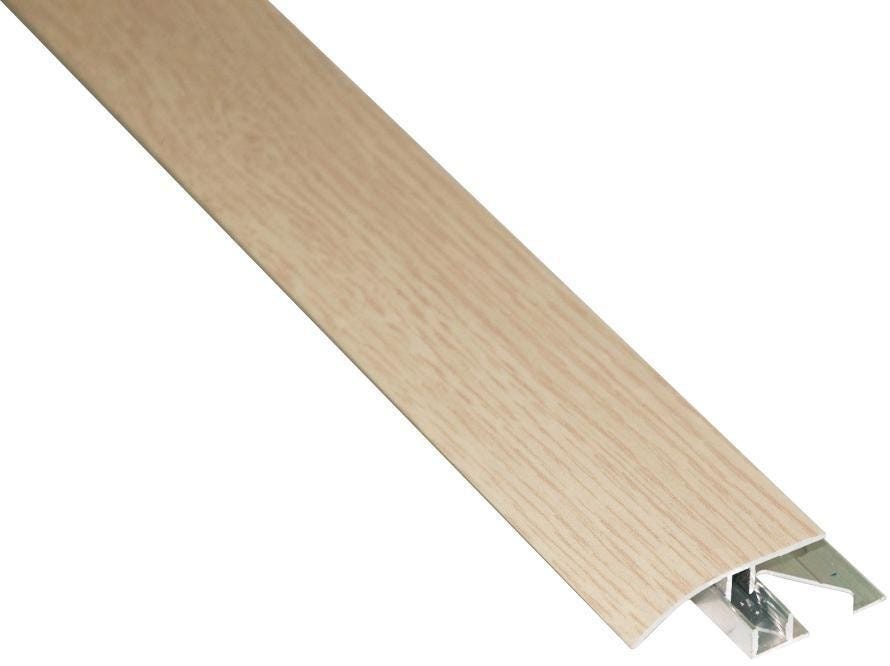 PROFILO DI DISLIVELLO COLORE ROVERE BEIGE 900x40 mm