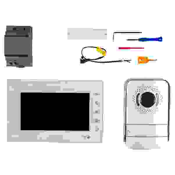 KIT VIDEOCITOFONICO BTICINO EASYKIT WIFI 7" 2 FILI ESPANDIBILE FINO A 2 ...