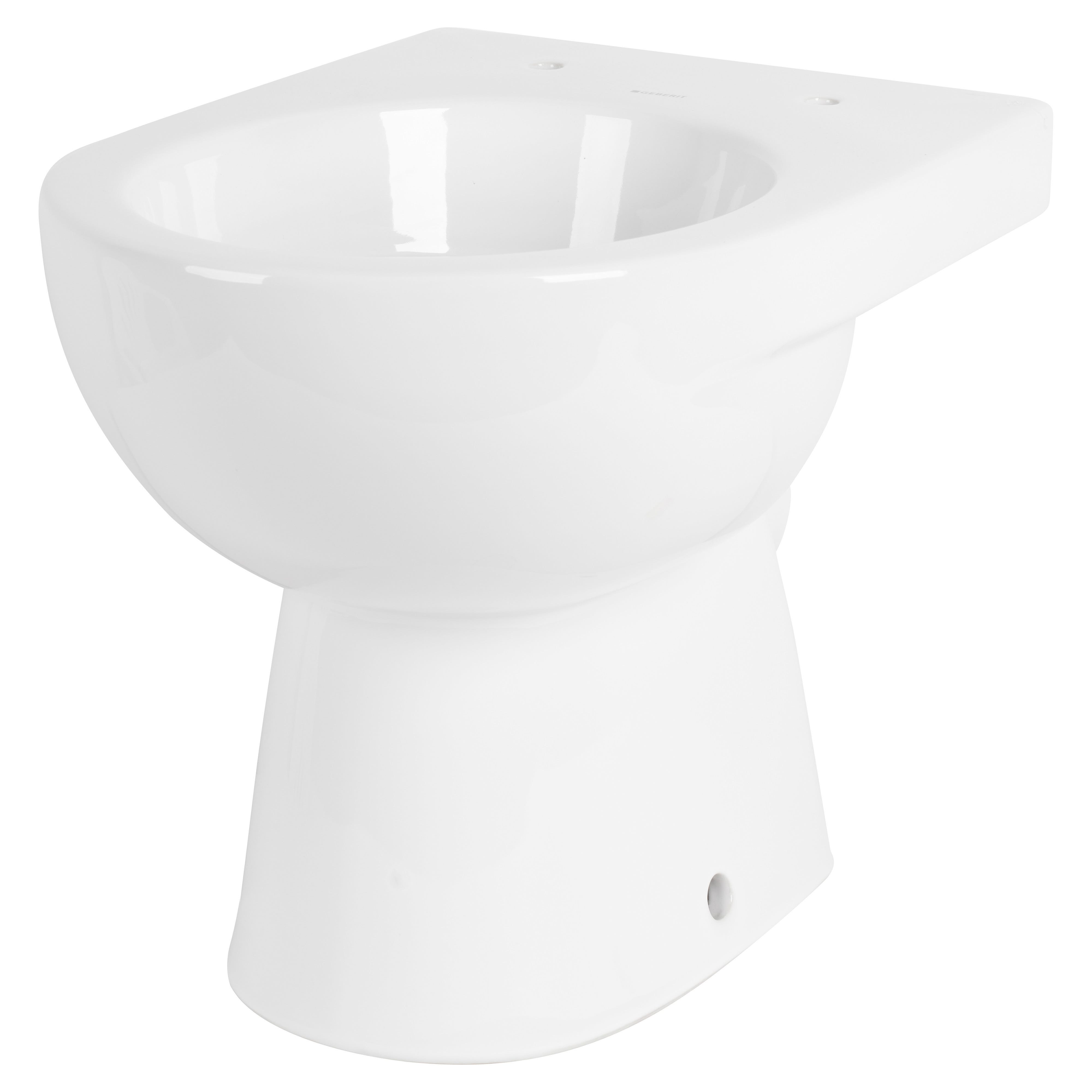 BIDET GEBERIT SERIE SELNOVA PRO A TERRA IN CERAMICA BIANCA | Tecnomat