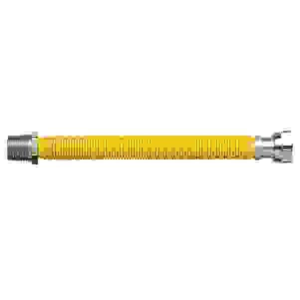 TUBO INOX GAS ACOM FLESSIBILE RIVESTITO MF 3/4" L 240 - 410 mm ...