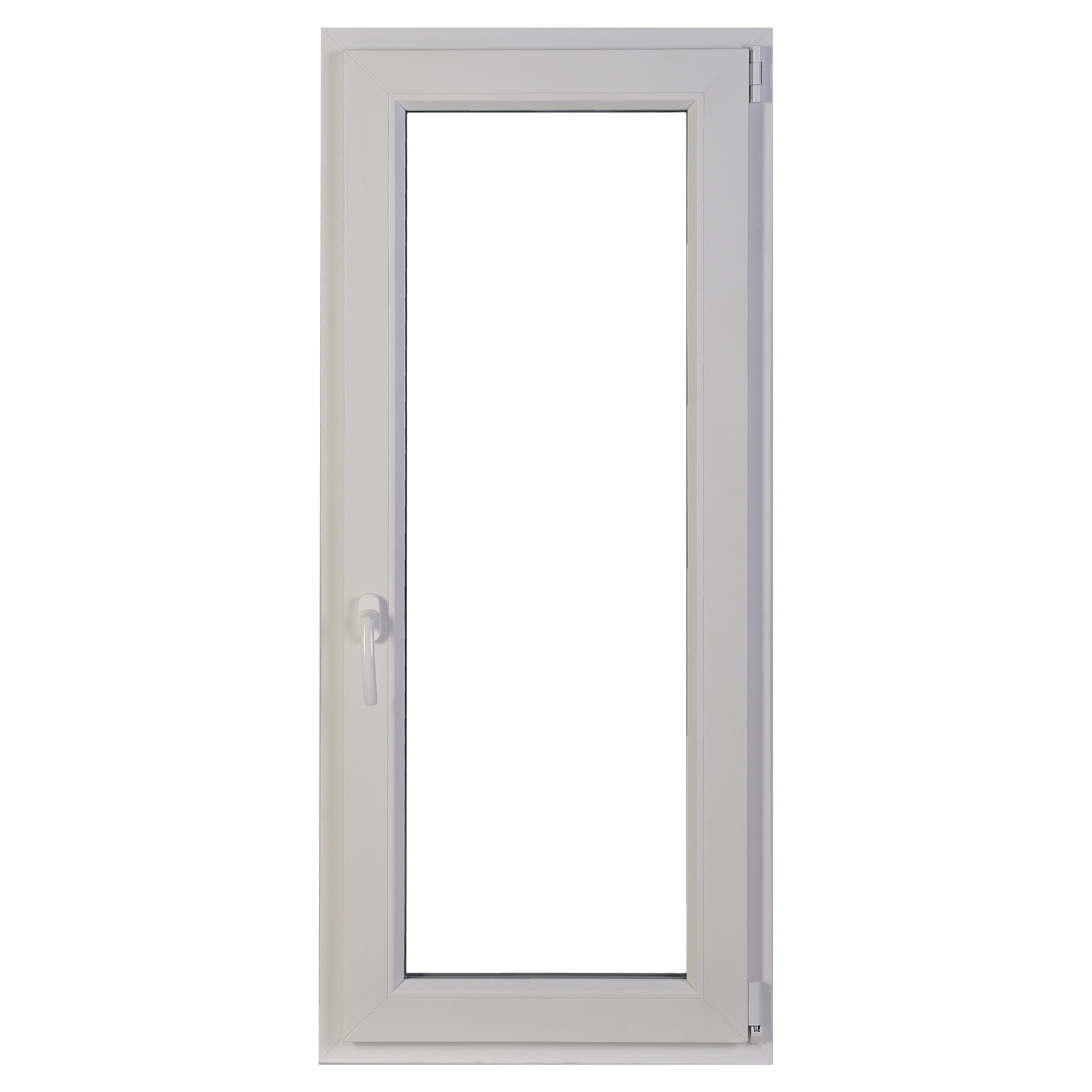 PORTA FINESTRA IN PVC BIANCA 1 ANTA CON SERRATURA SINISTRA 80x220 cm ...