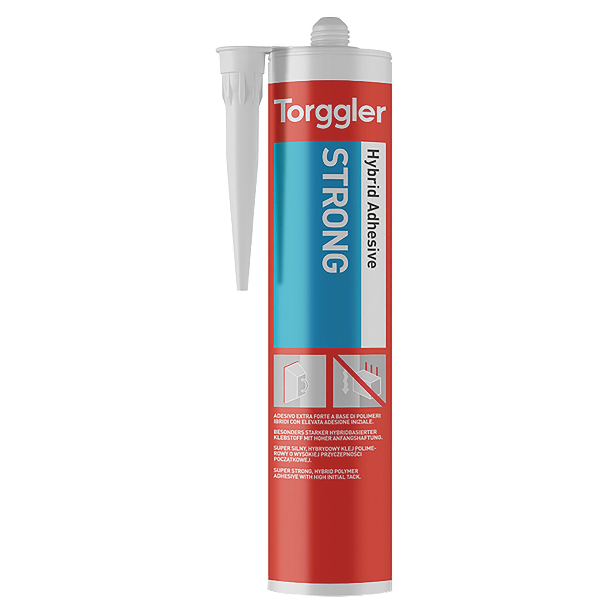 ADESIVO SIGILLANTE TORGGLER EFFETTO VENTOSA BIANCO 290 Ml