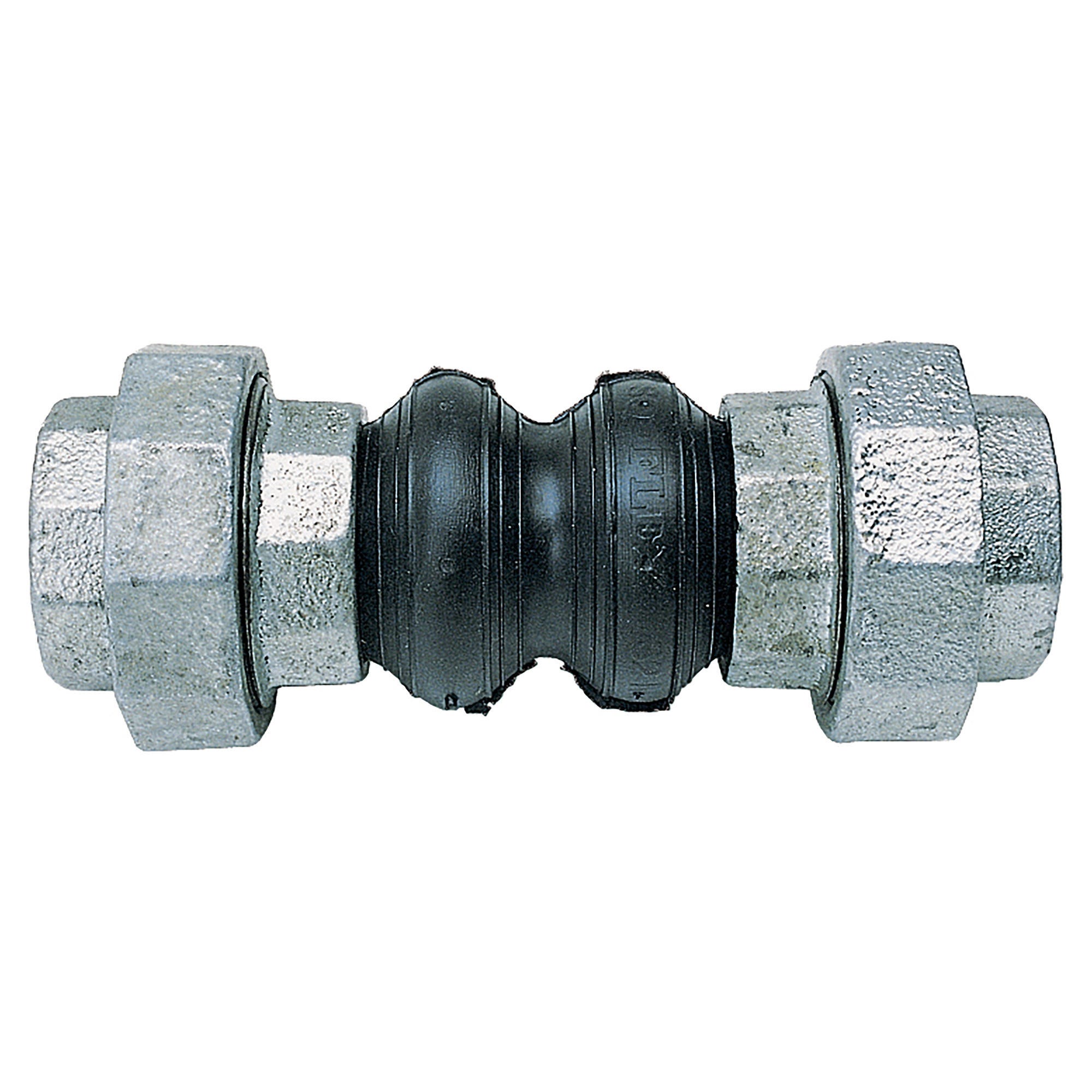 GIUNTO ELASTICO IN GOMMA FERRARI PER ACQUA L200 mm 1"1/4FF PN10 A 80°
