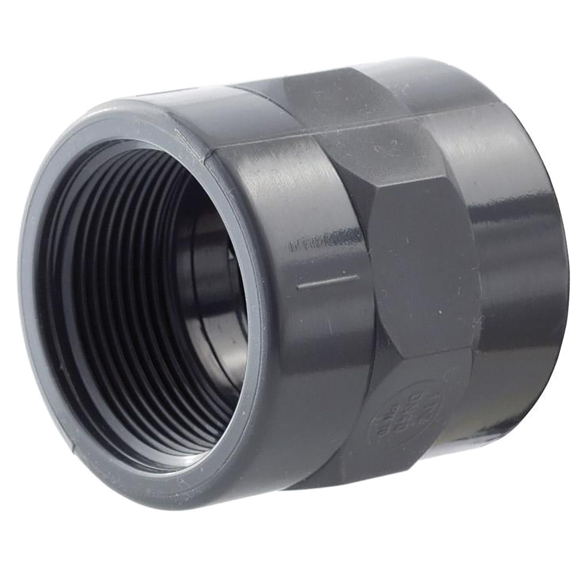 RACCORDO IN PVC MANICOTTO 1'' PN16