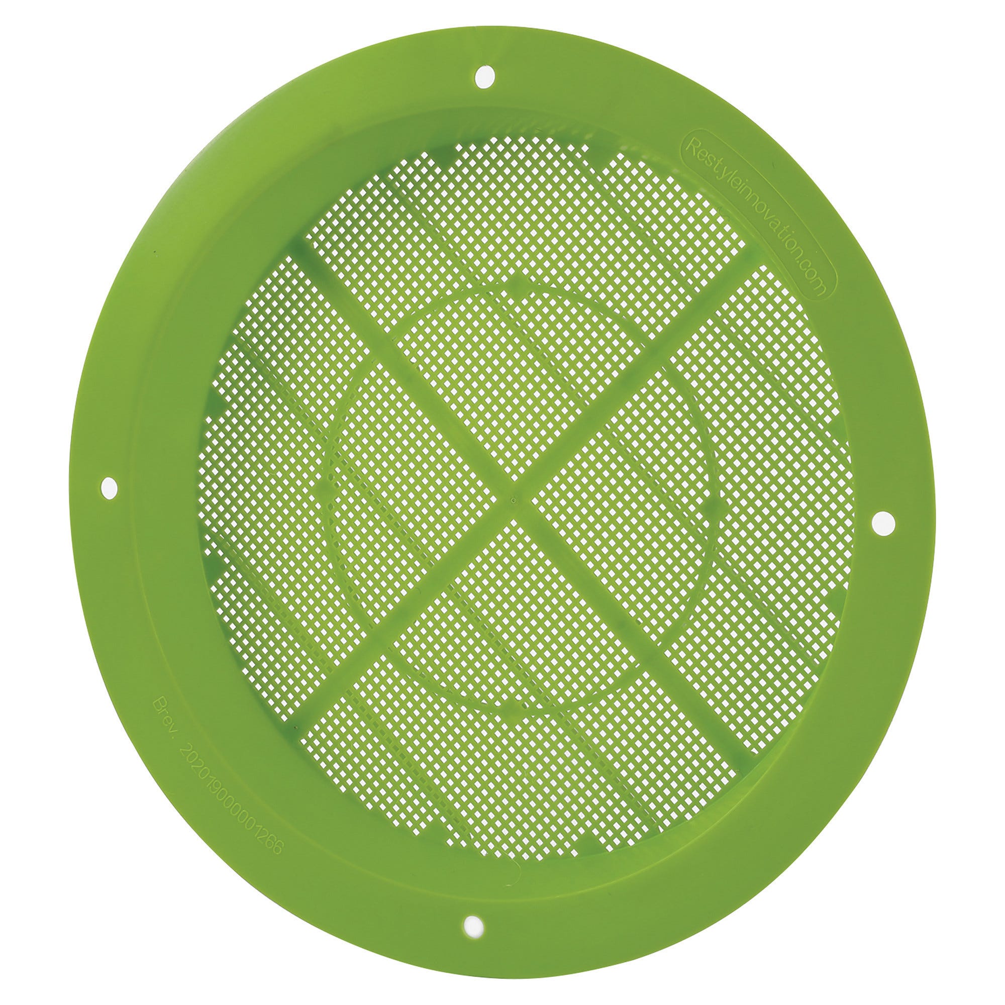 SETACCIO PER PITTURE E POLVERI Ø 250 mm IN PLASTICA VERDE PER LA LATTE ...