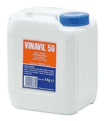 VINAVIL SPECIAL 5 kg PER LEGNO LAMINATI PLASTICI SU LEGNO CARTA SUGHERO ...