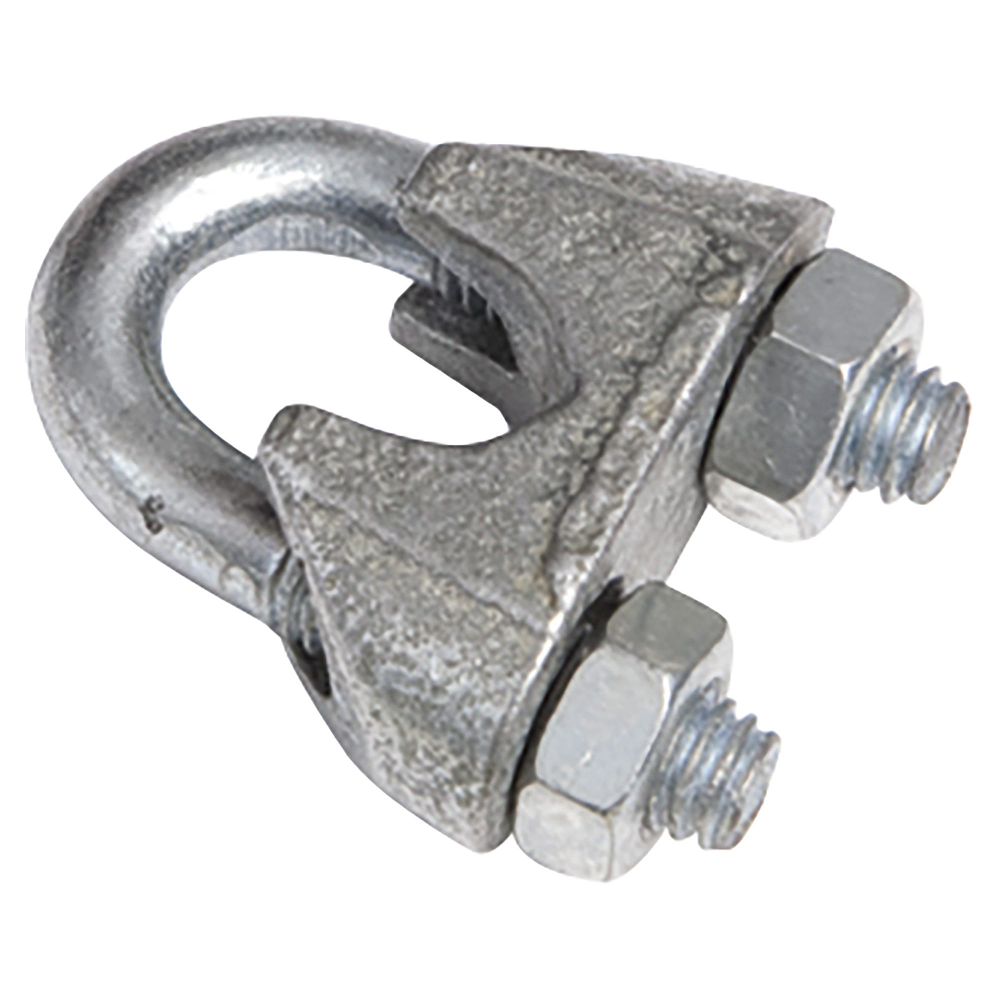 MORSETTO A CAVALLETTO 12 mm ACCIAIO ZINCATO