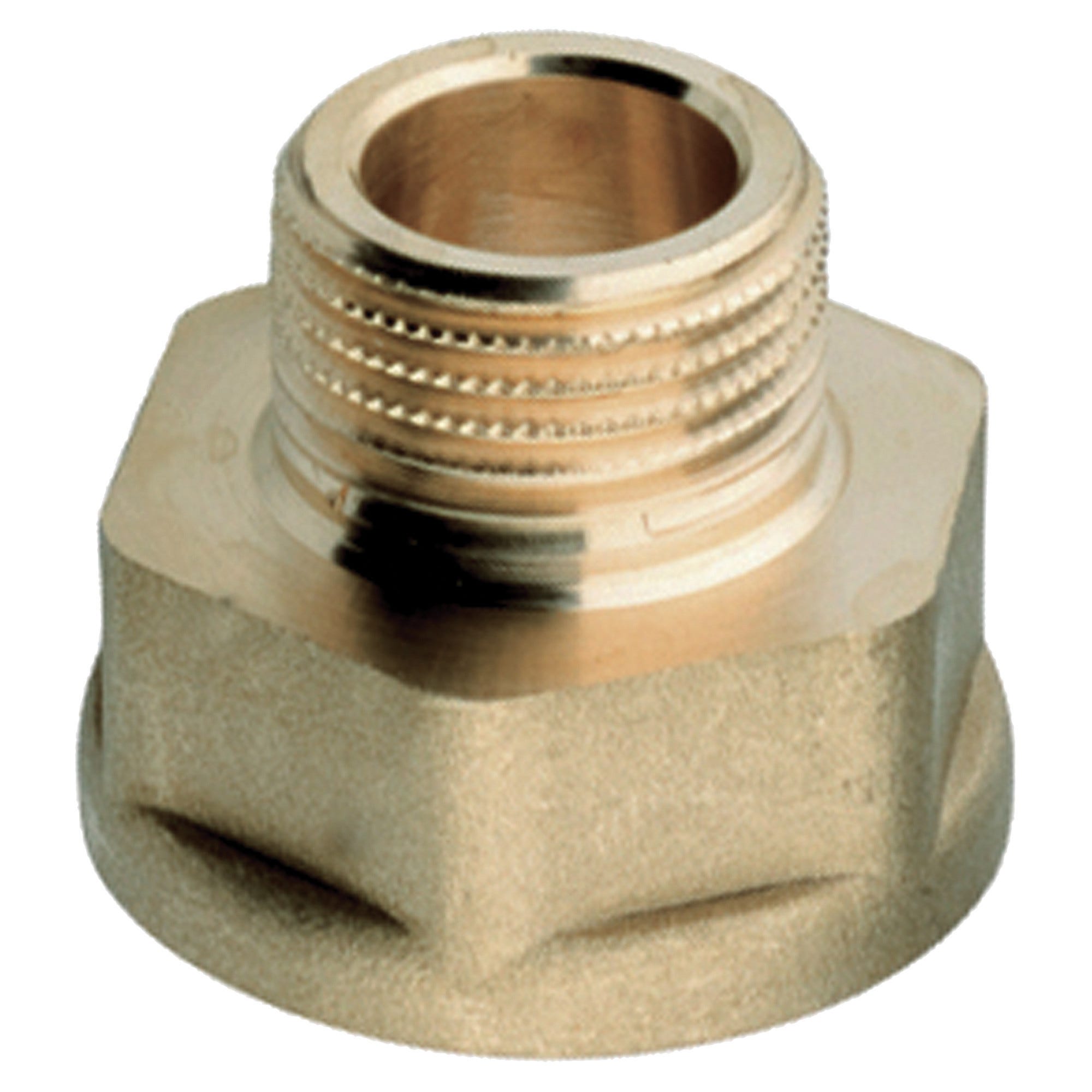 RIDUZIONE PATTARONI IN OTTONE GIALLO FM 1x3/4