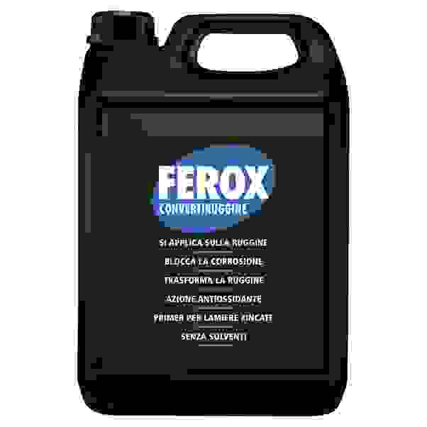 CONVERTIRUGGINE FEROX 4 l TRATTA LA RUGGINE PROTETTIVO PER SUPERFICI