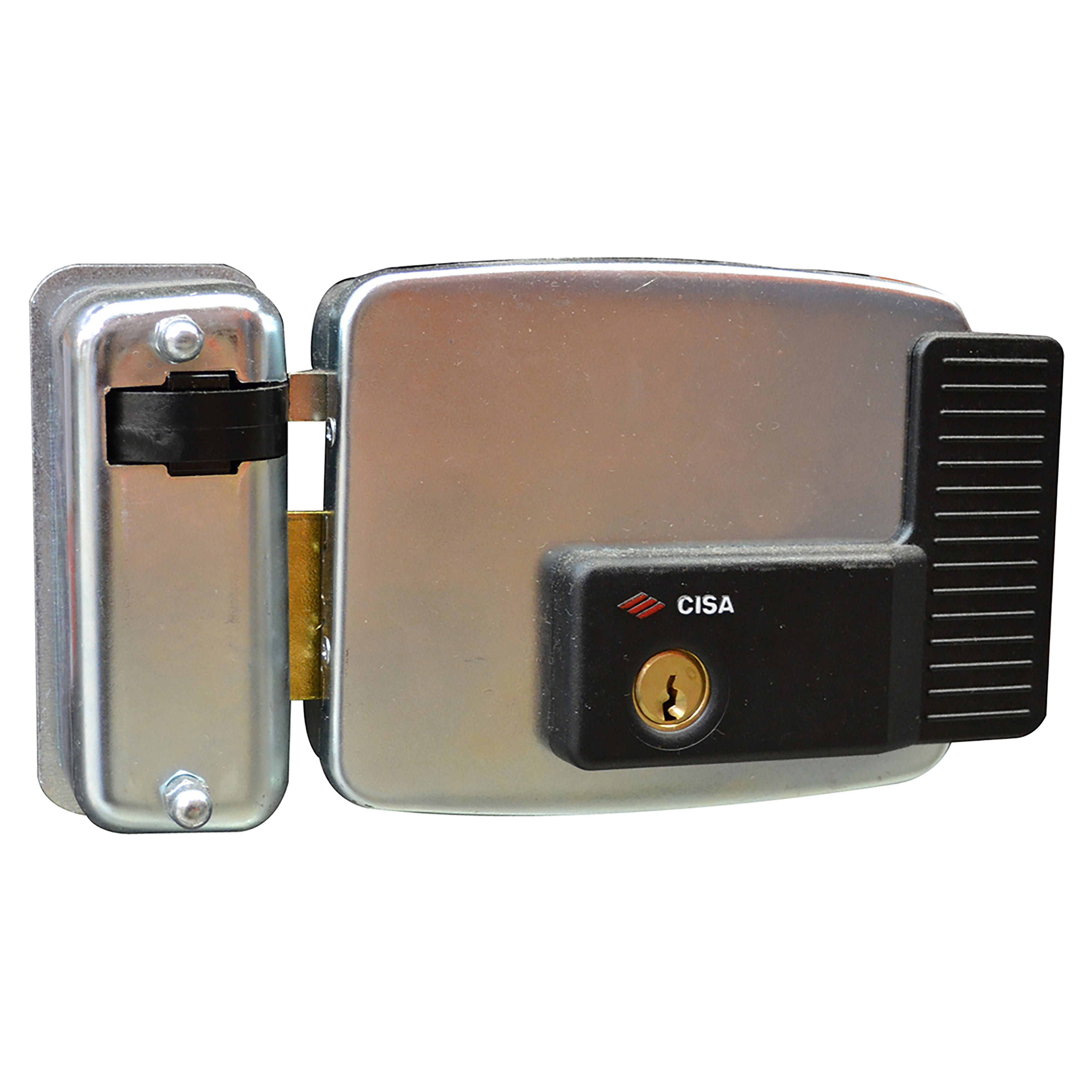 SERRATURA ELETTRICA CISA AD APPLICARE ENTRATA 80 mm DESTRA DOPPIO ...