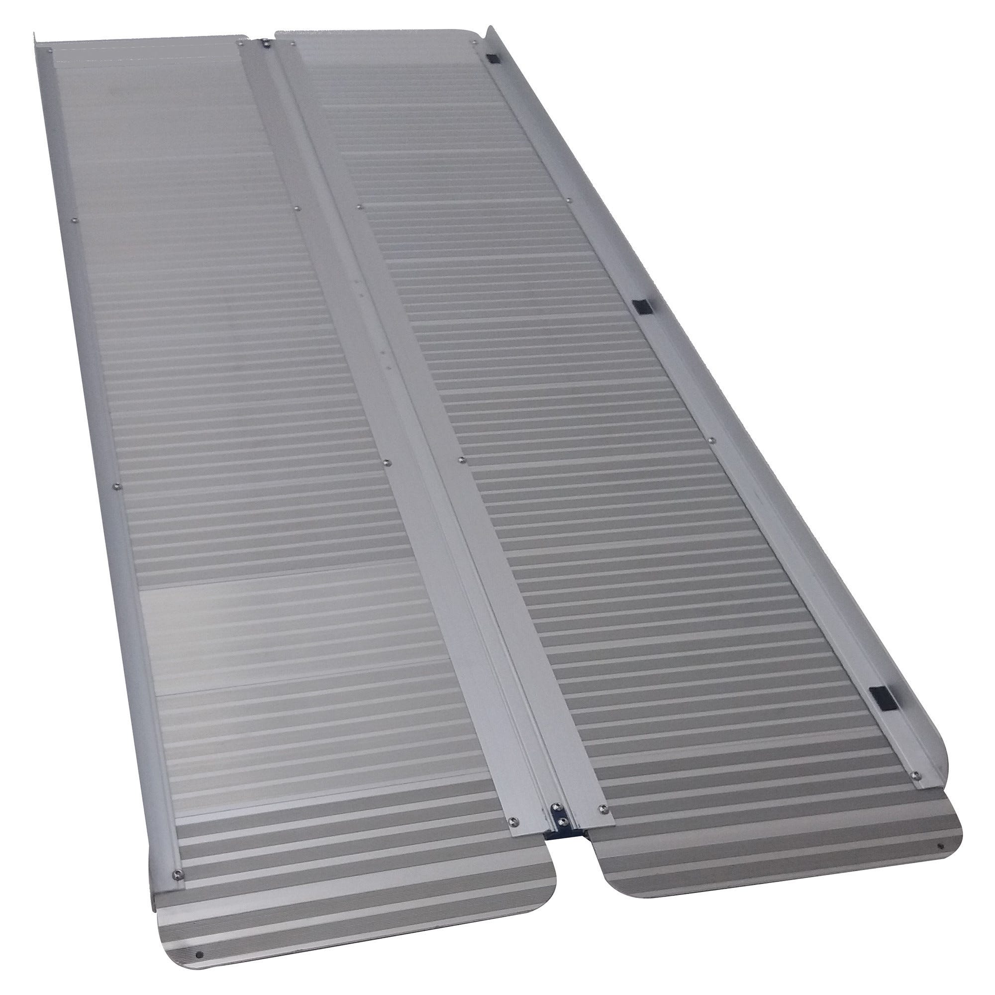 COPPIA RAMPE FISSE IN ALLUMINIO PORTATA 272 kg 182x71 cm