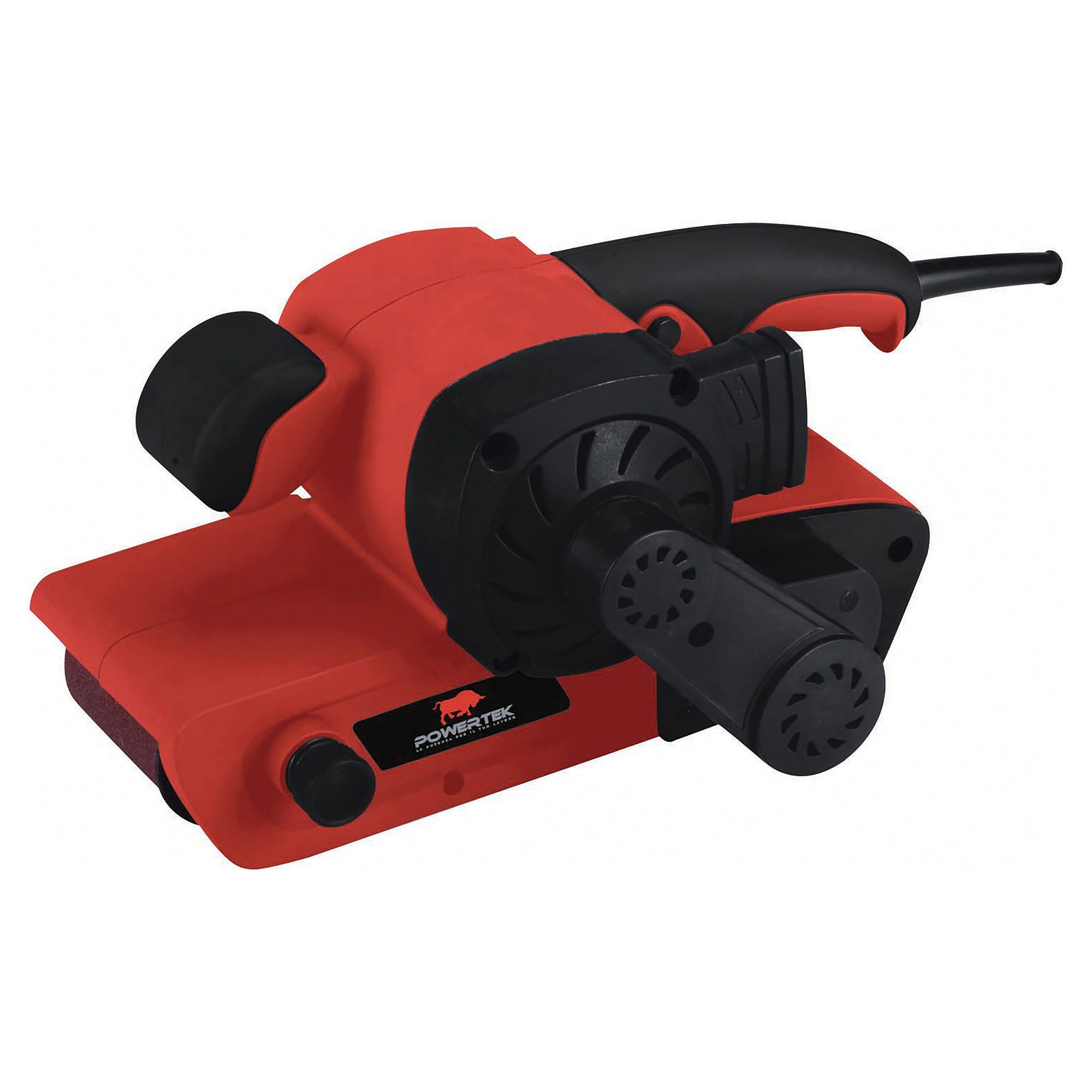 LEVIGATRICE A NASTRO POWERTEK 800 W PIASTRA 533x76 Mm 380 M min PESO 3 Kg