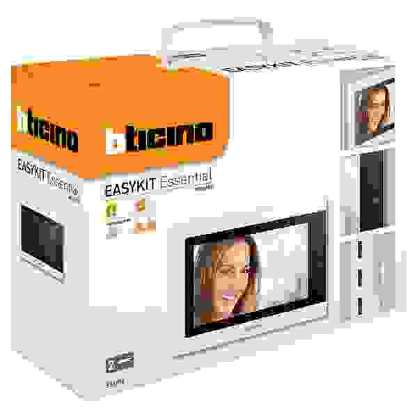 MONITOR BTICINO SUPPLEMENTARE 7" 2 FILI ALIEMENTATORE A SPINA PER KIT ...