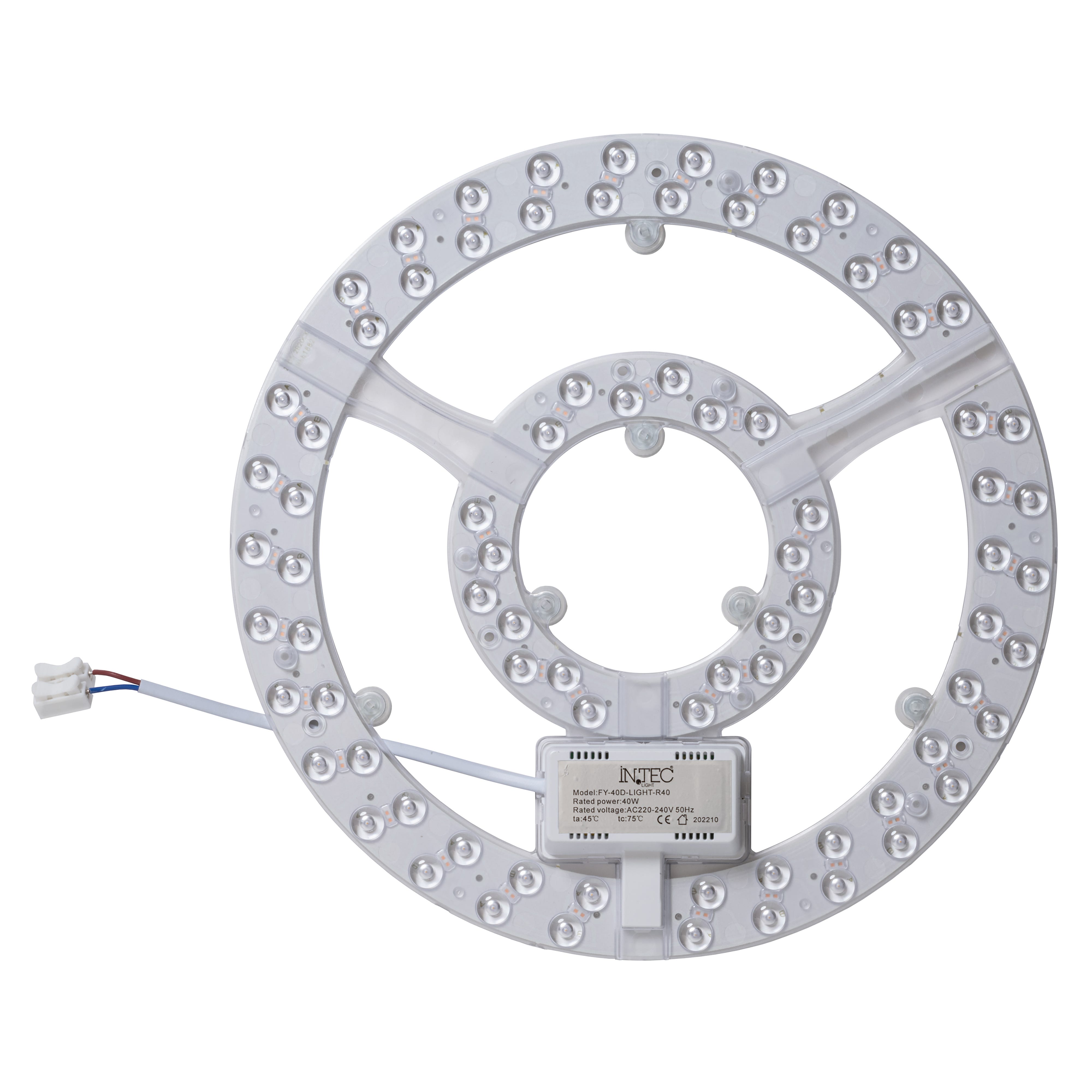 MODULO LED 38W CCT FINO A 6000 lumen CALAMITATO Ø 300x26 mm