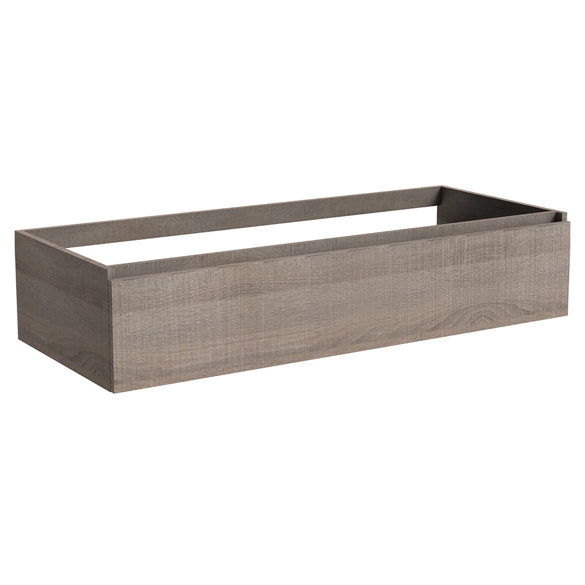 BASE DOLOMITE IN LEGNO BIANCO FORESTA 1 CASSETTO 60x25x50 cm (LxHxP ...