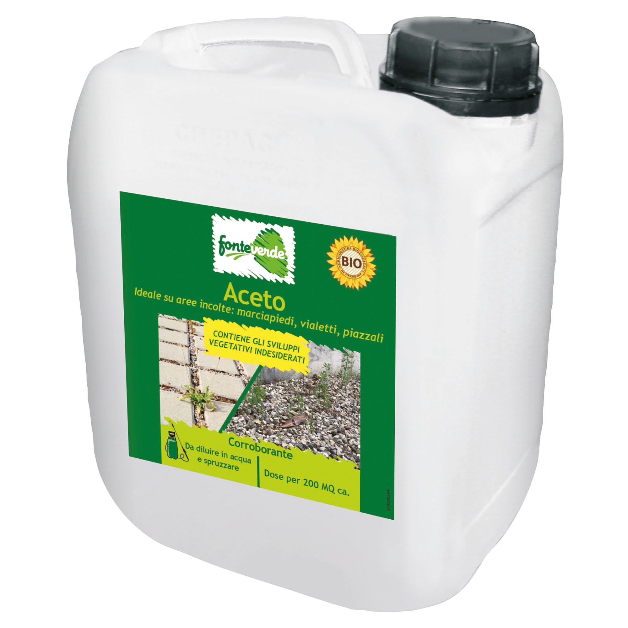 ACETO CONCENTRATO FONTEVERDE 5 l IDEALE PER AREE INCOLTE | Tecnomat