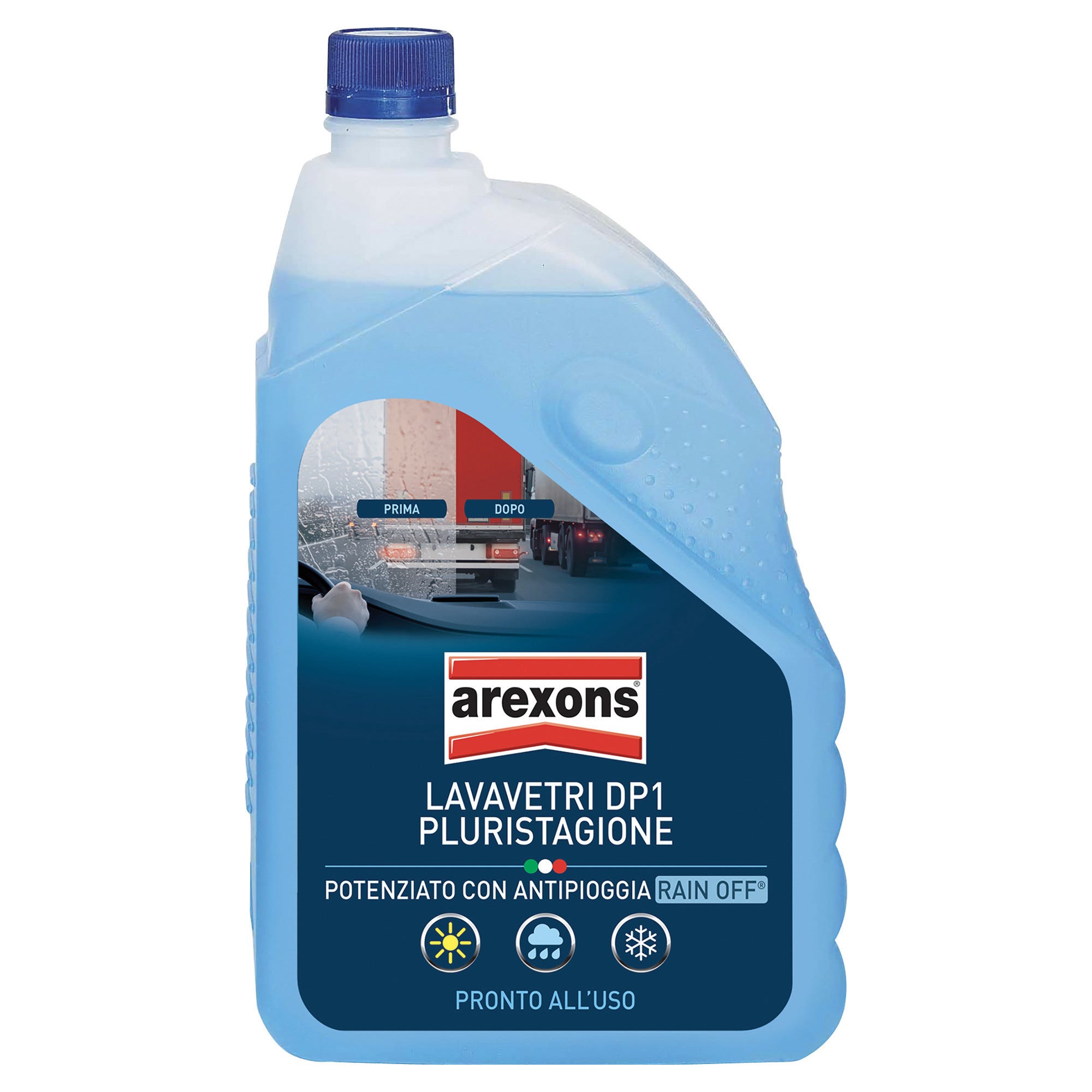 LIQUIDO TERGIVETRO ANTIPIOGGIA AREXONS 2l DP1 PLURISTAGIONE PRONTO USO