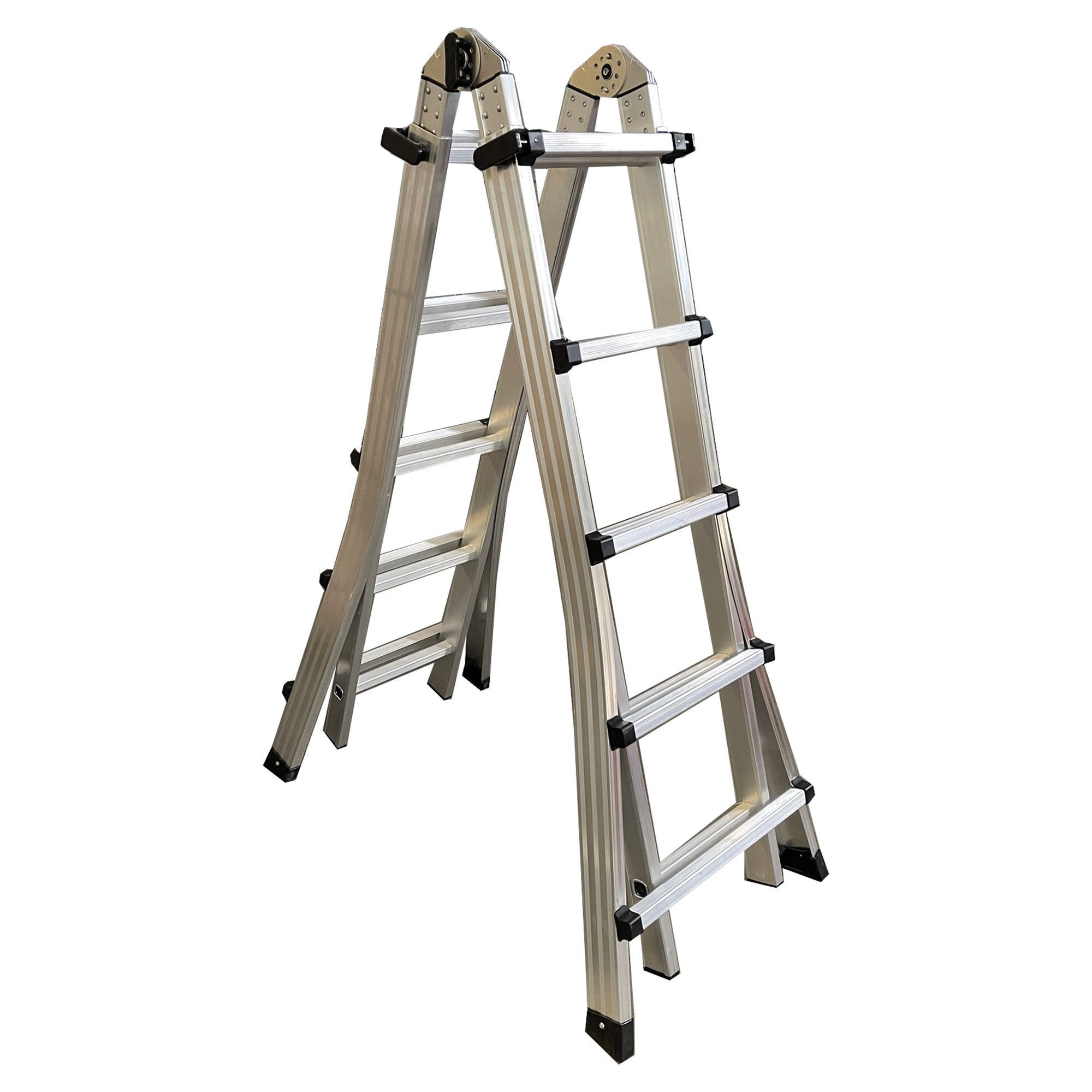 SCALA TELESCOPICA 5+5 H MAX 5,46 m DL.81/2008 | Tecnomat
