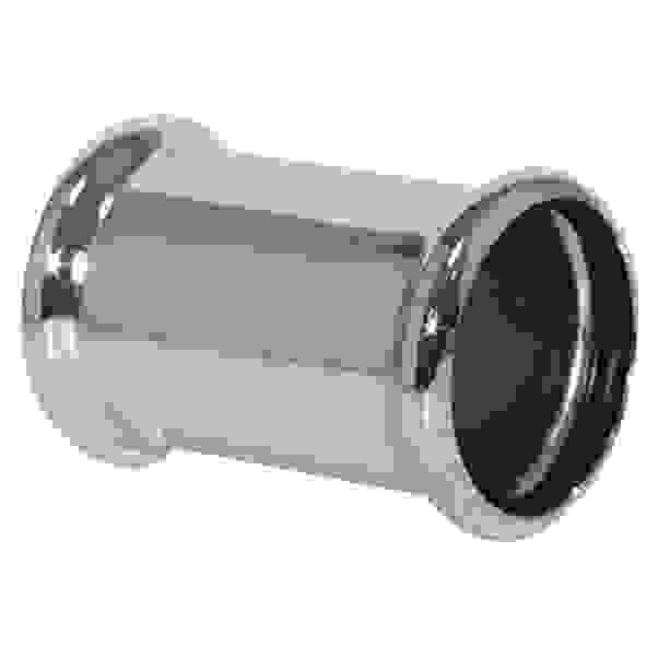 RACCORDO CANOTTO Ø26 X 26 mm DOPPIO O-RING CROMO