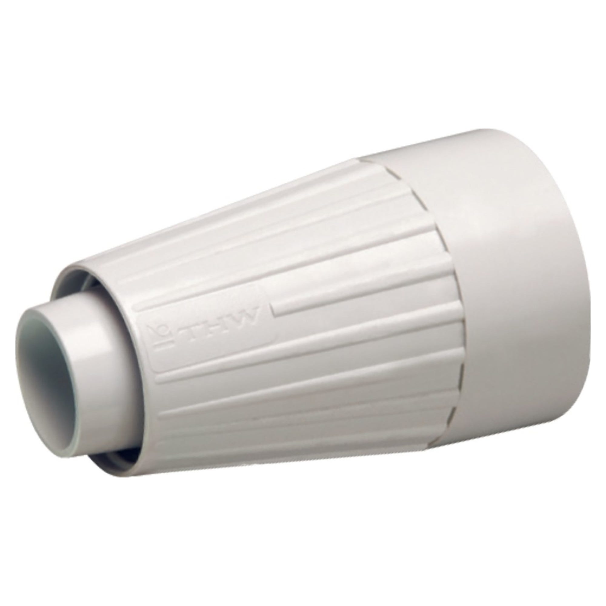 2 RACCORDI TUBO-GUAINA Ø20-16mm PVC IP67 BM MADE IN ITALY