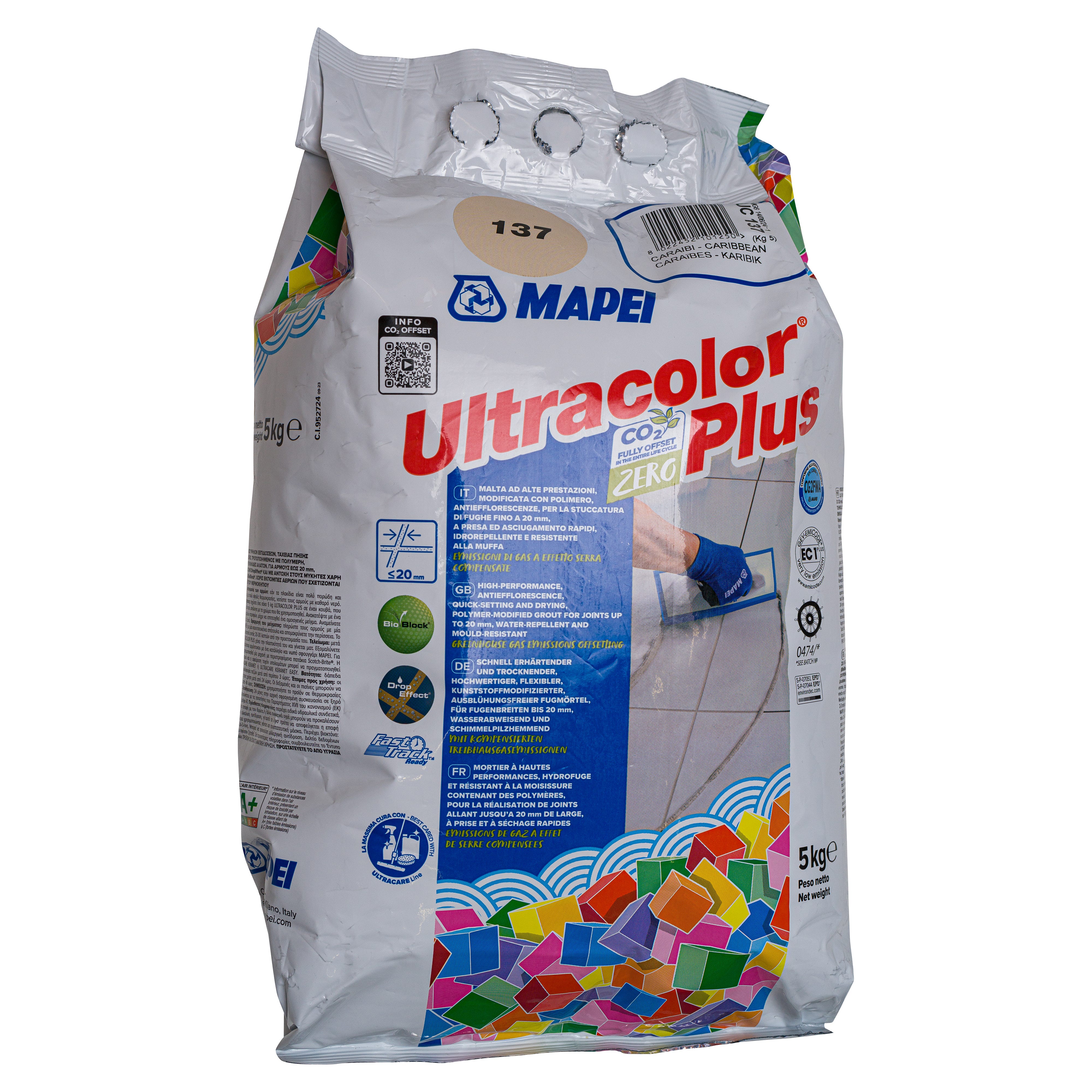 STUCCO ULTRACOLOR PLUS 137 CARAIBI MAPEI 5 KG