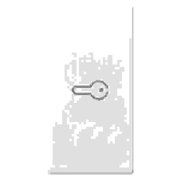 TASTO 1M PLANA UP SIMBOLO CHIAVEASSIALE BIANCO