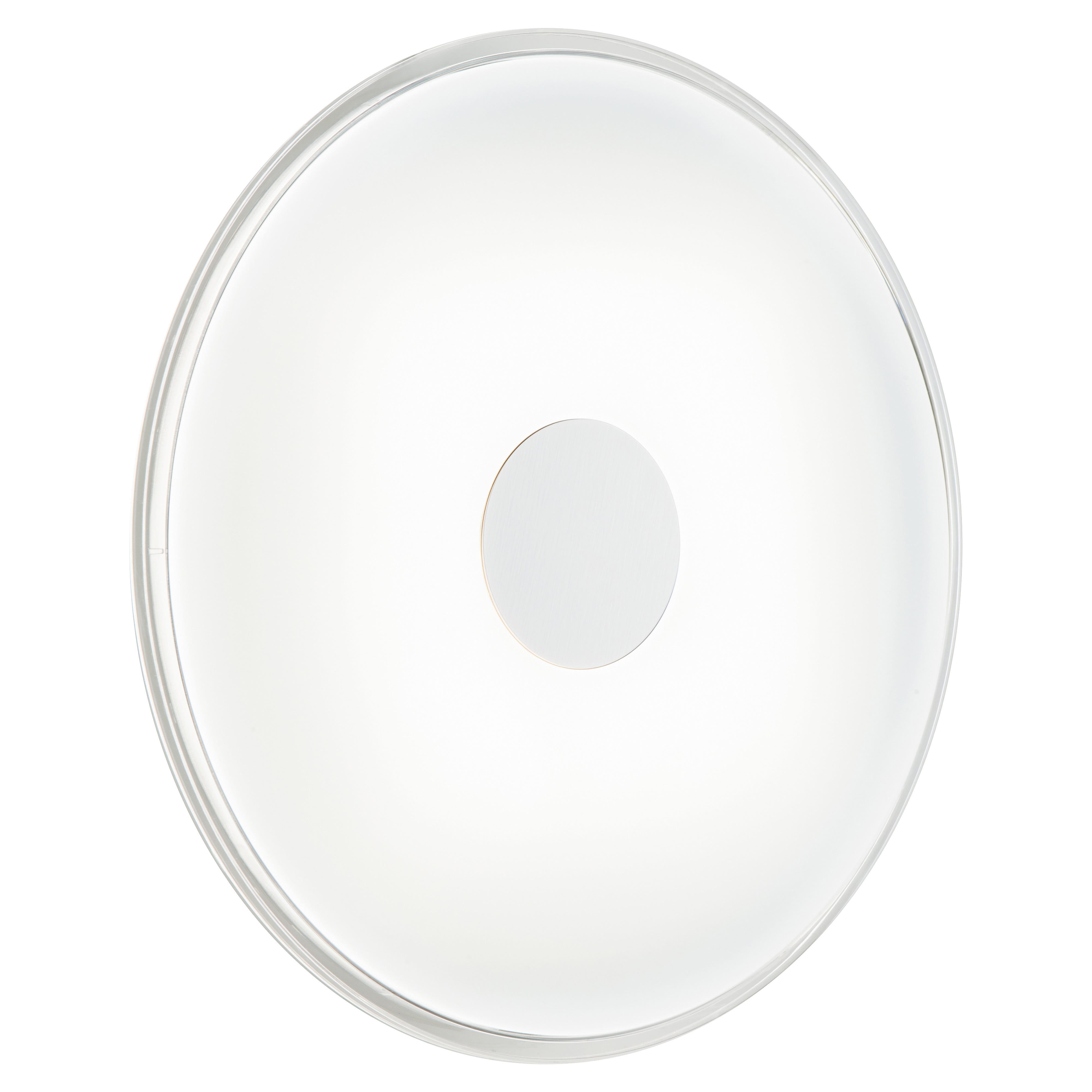 PLAFONIERA LED TONDA 45W CCT 3600 lumen DA 3000 A 5500K DIMMERABILE CON ...