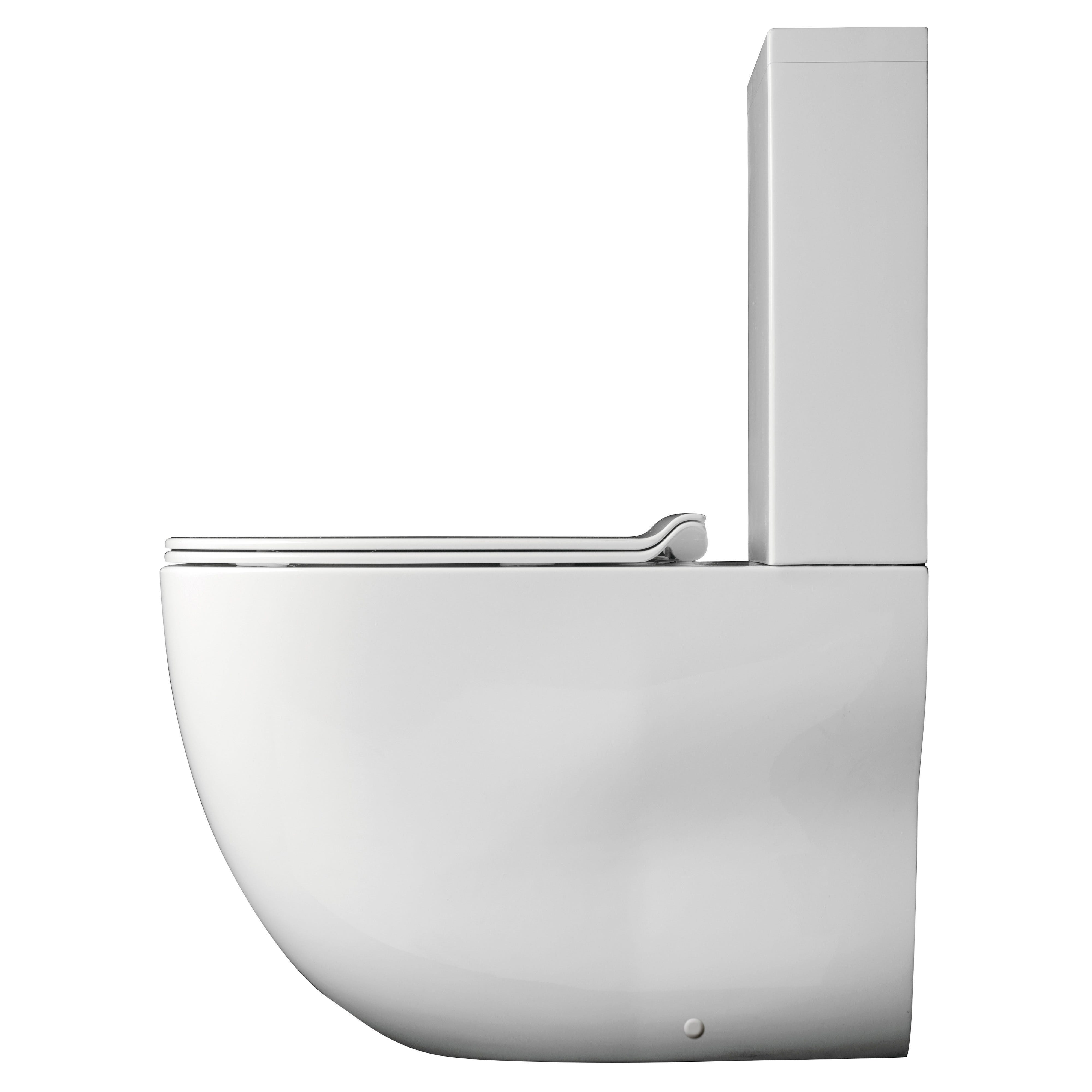 CASSETTA PER VASO MONOBLOCCO AXA SERIE GLOMP CON MECCANISMO IN CERAMICA ...