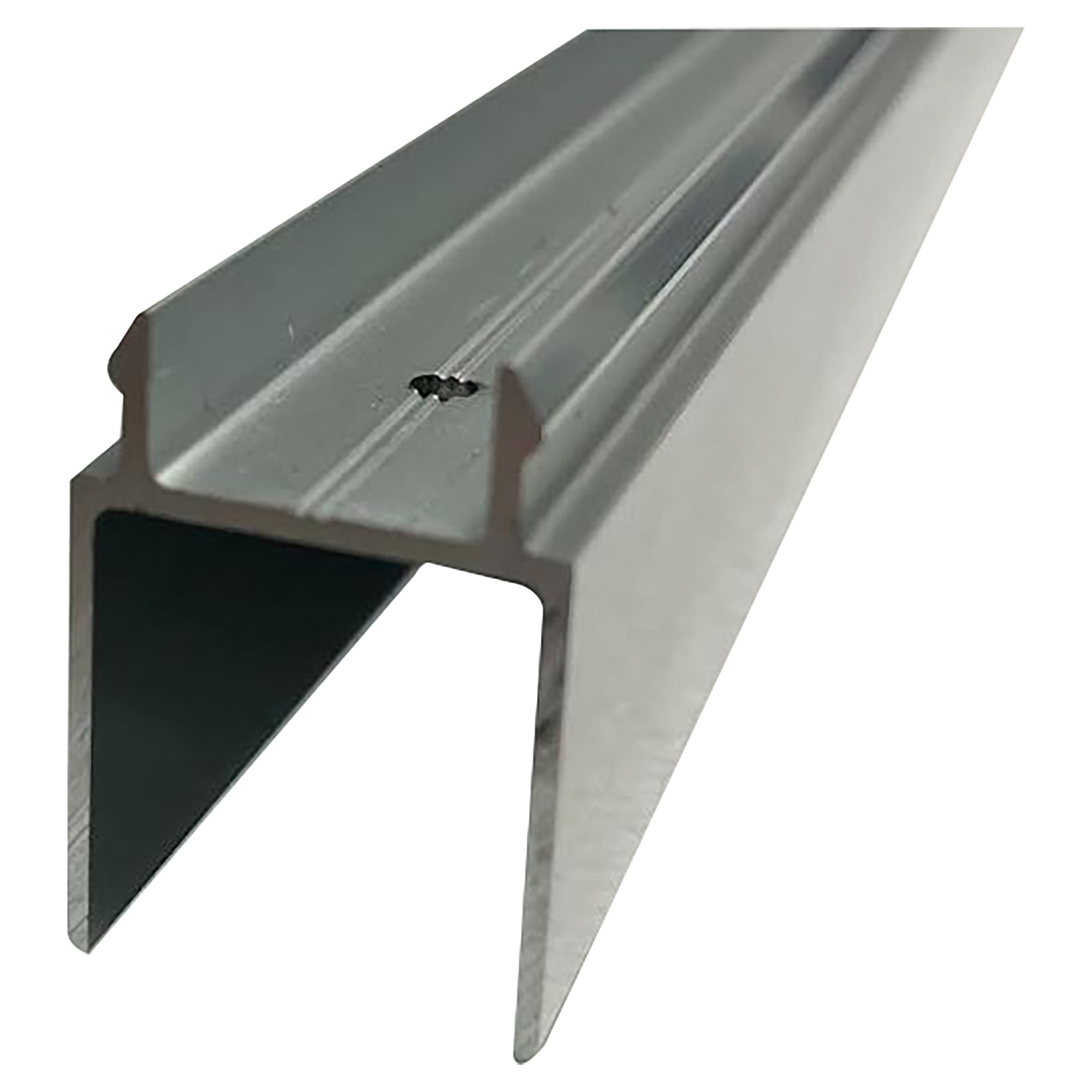 PROFILO DI COMPENSAZIONE SERIE LASER IN ARGENTO LUCIDO 4x2x200 cm (LxPxH)