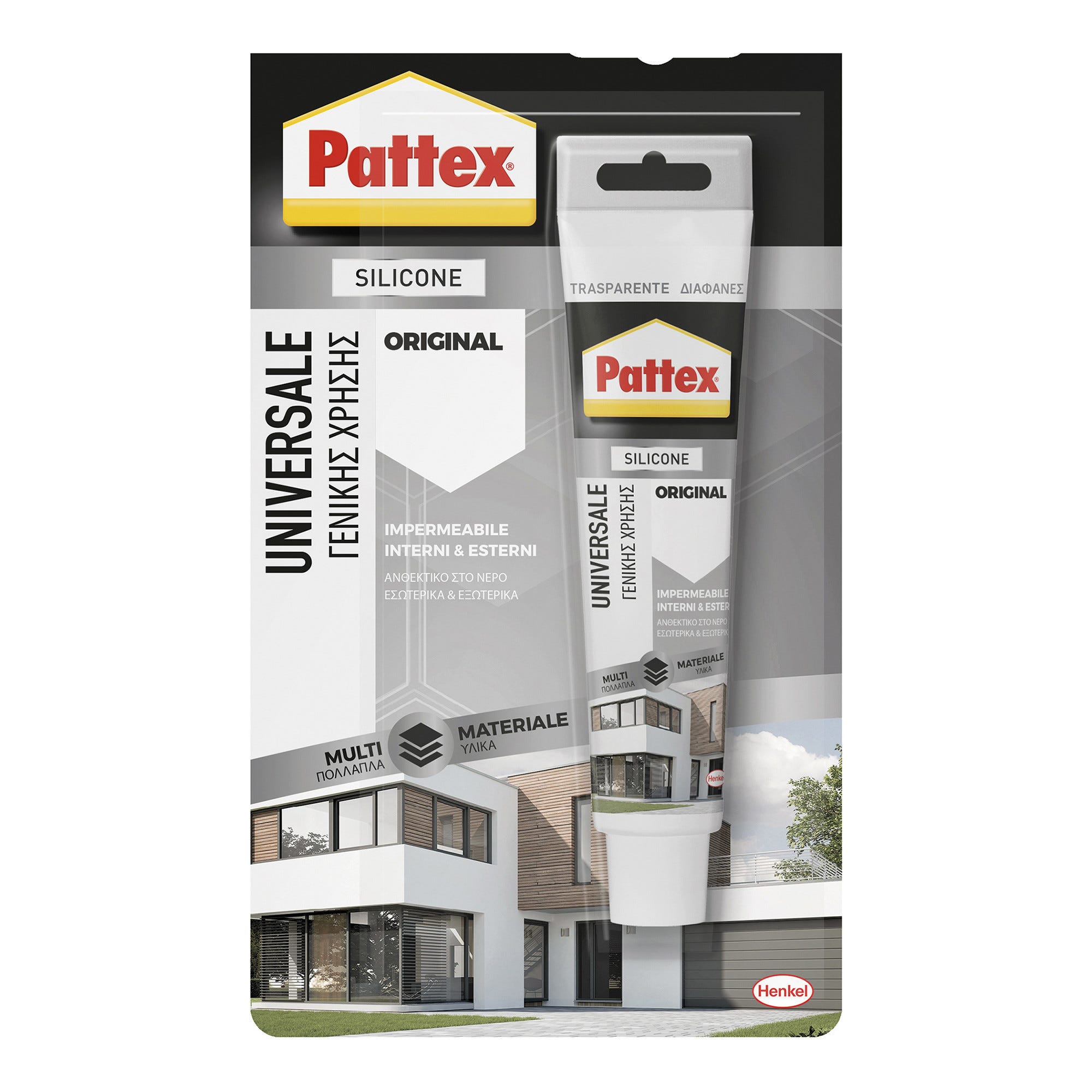 SILICONE ACETICO PATTEX UNIVERSALE TRASPARENTE 50 ml