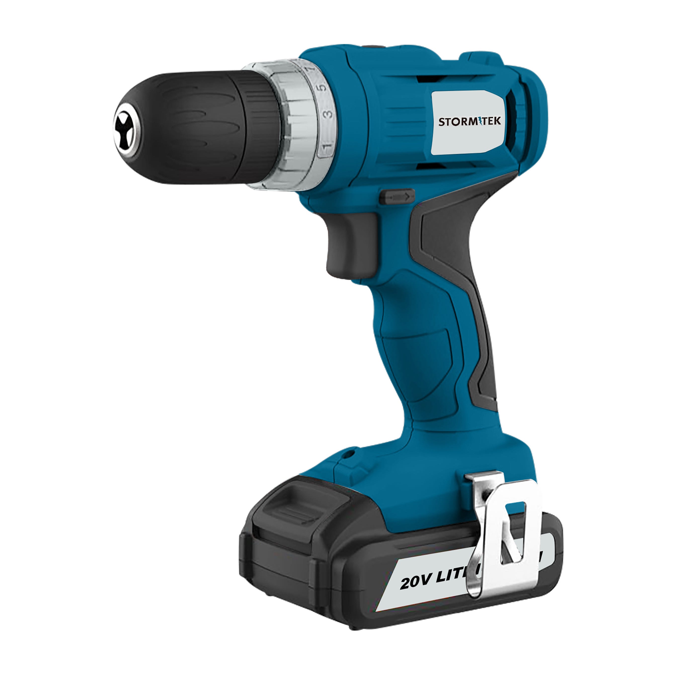 TRAPANO AVVITATORE 20 V BATTERIA LITIO 1,3 Ah COPPIA MASSIMA 20 Nm