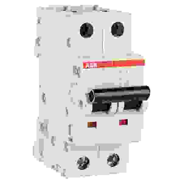 INTERRUTTORE MAGNETOTERMICO ABB 2P 32A 6KA 2MOD S202