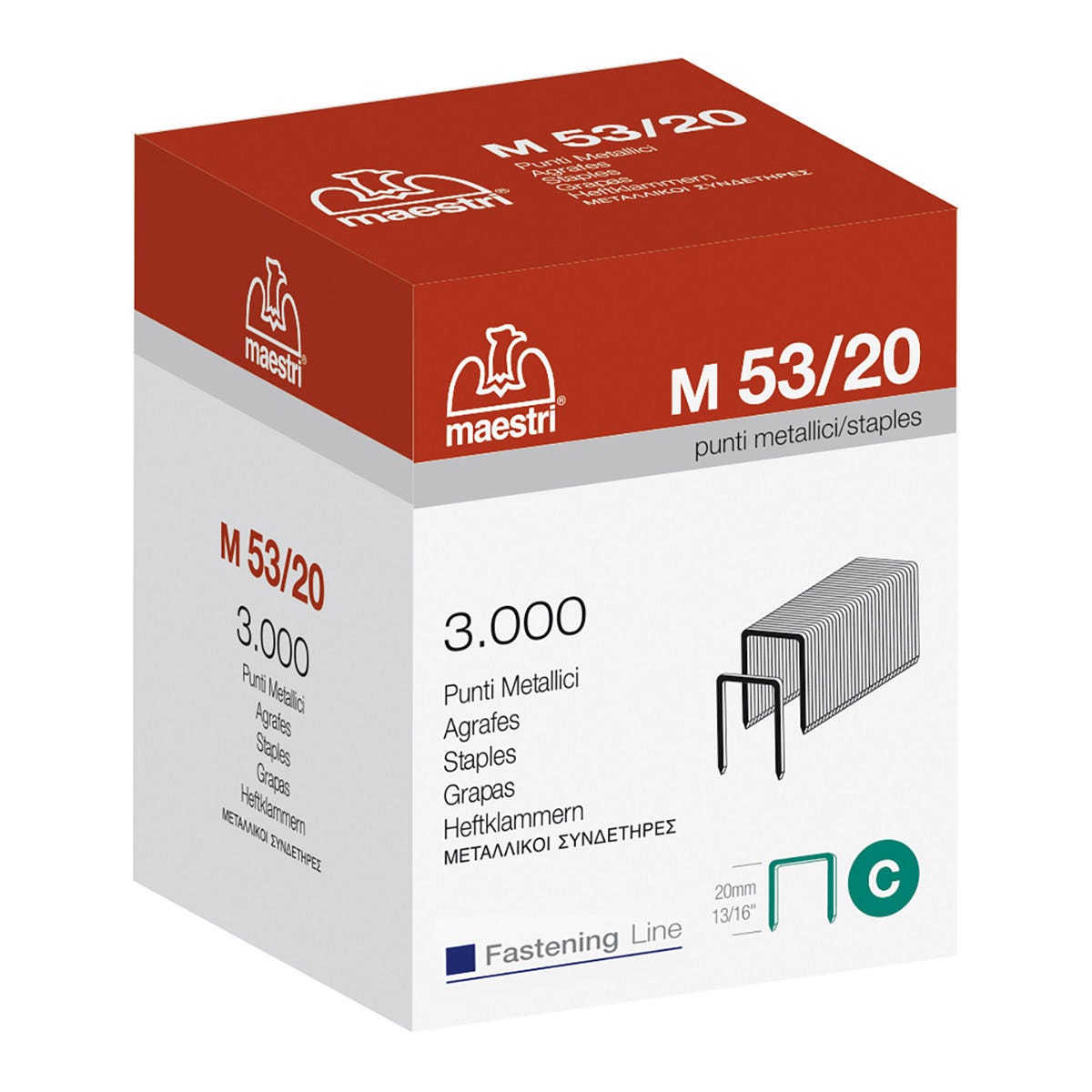 3000 PUNTI MAESTRI M53 20 Mm PER LKT